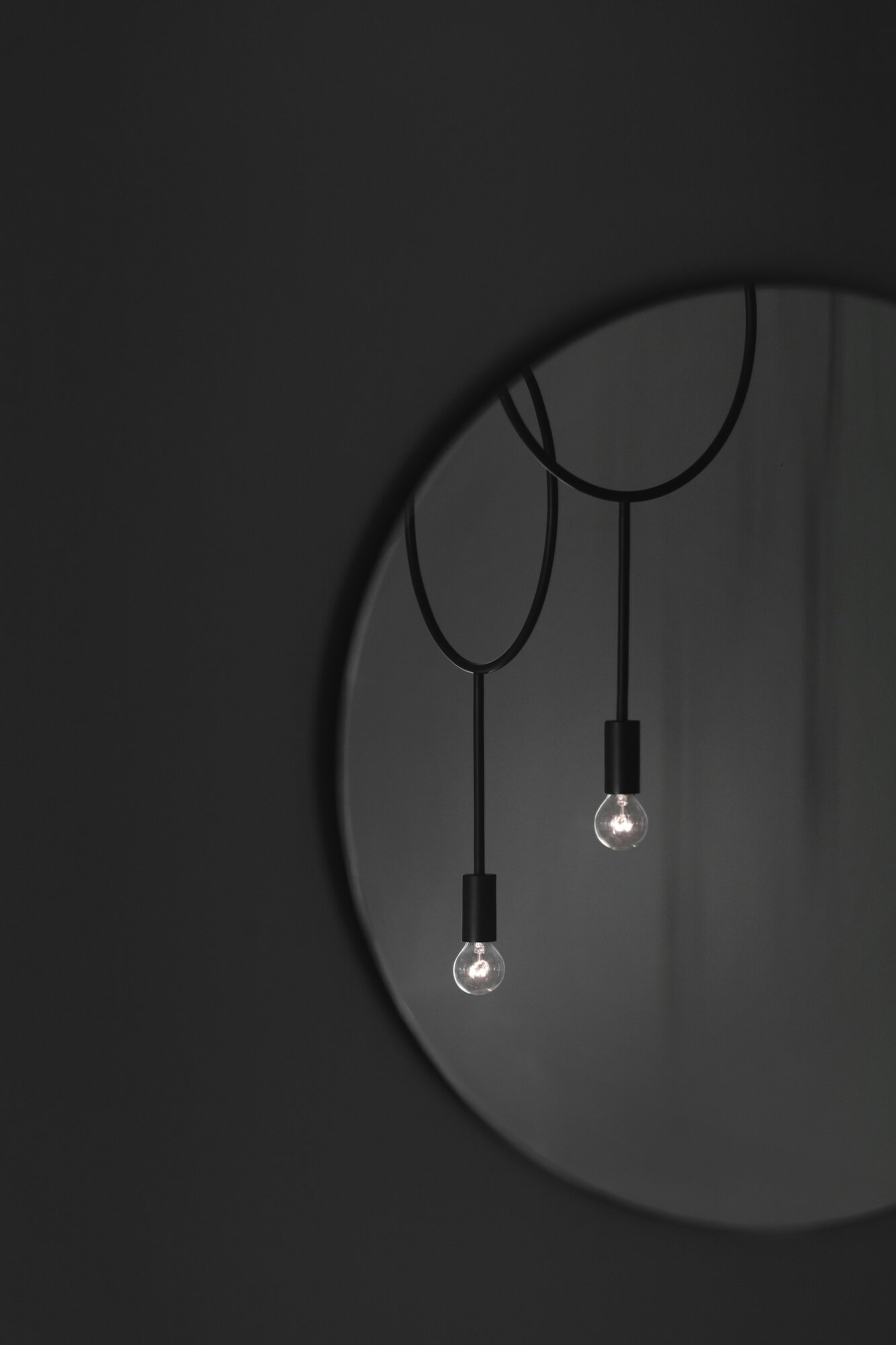 Northern Circle pendant, dark grey | Finnish Design Shop