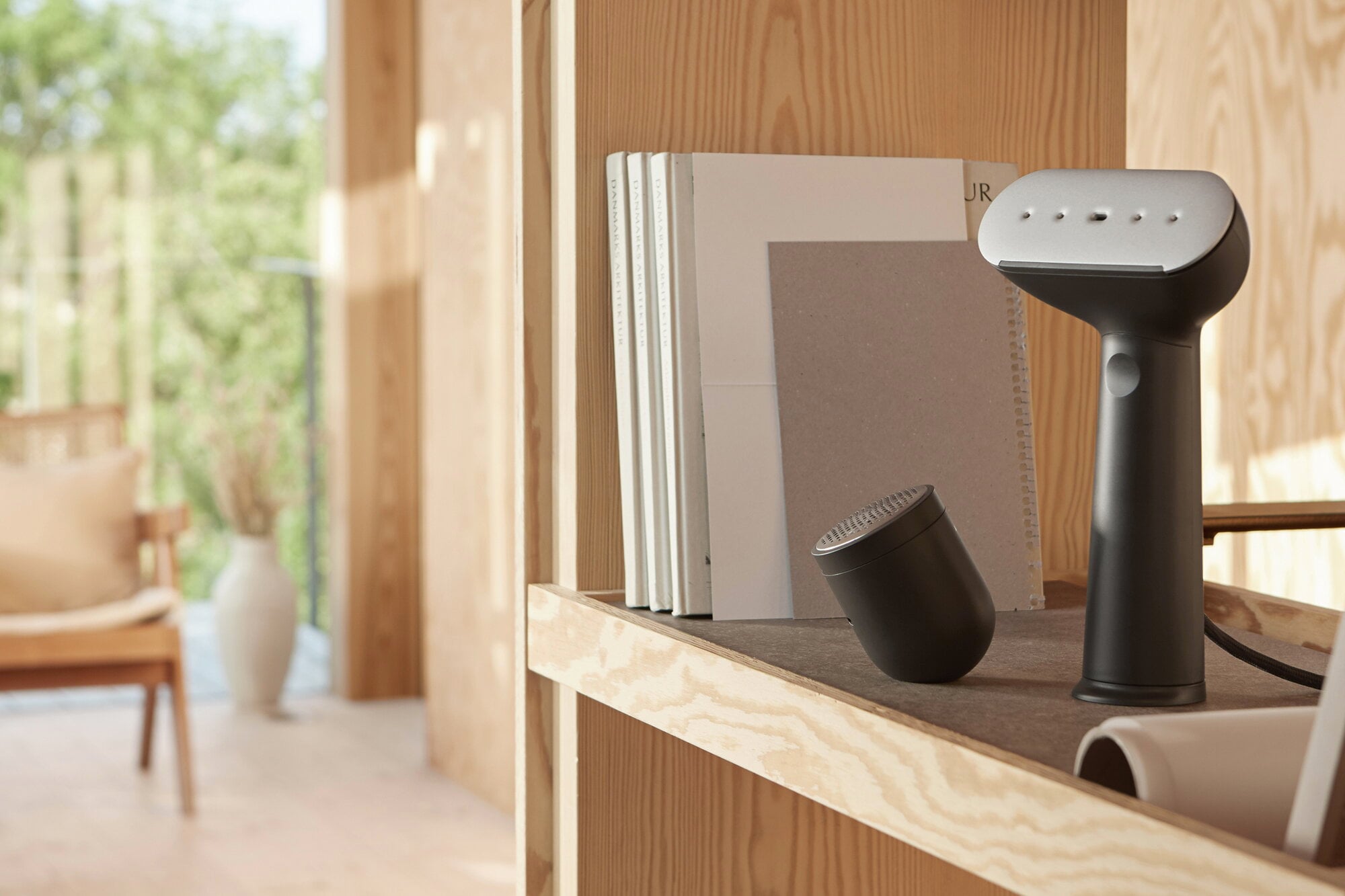 Steamery Pilo No. 2 fabric shaver, charcoal | Finnish Design Shop UK