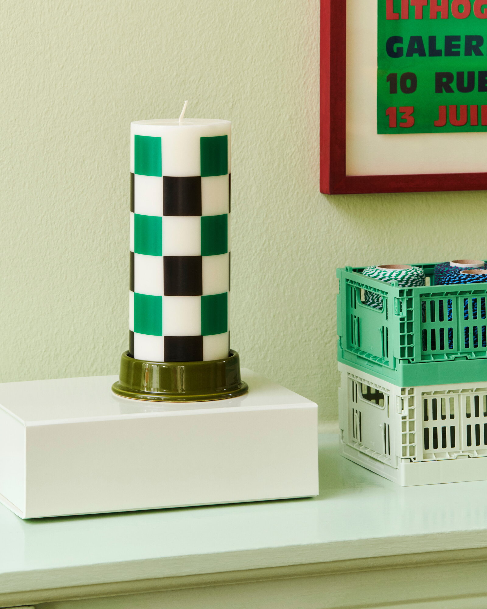 HAY Colour Storage box, XS, chalk white | Finnish Design Shop