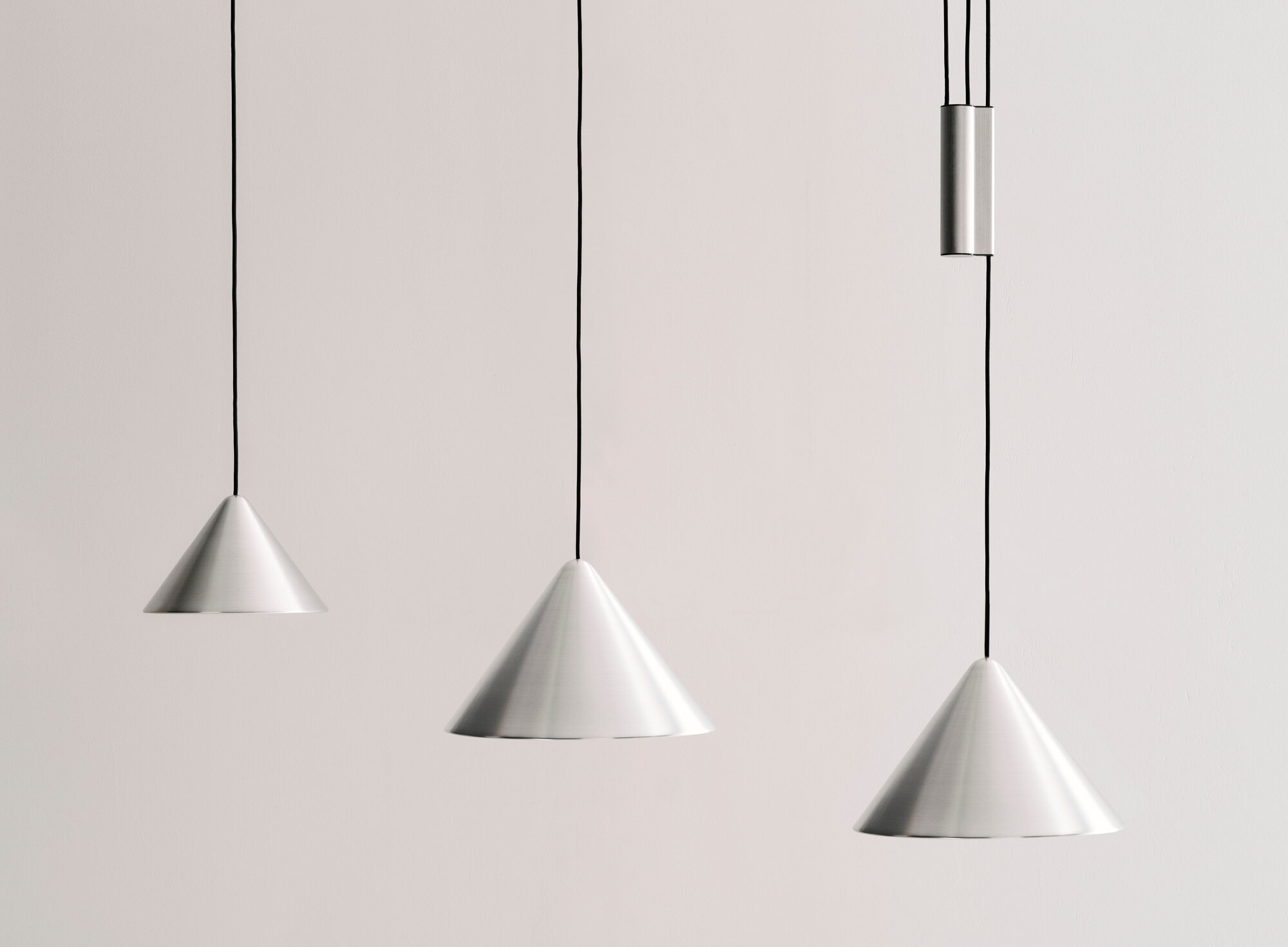 HAY Compass pendant, 430, brushed aluminium | Finnish Design Shop