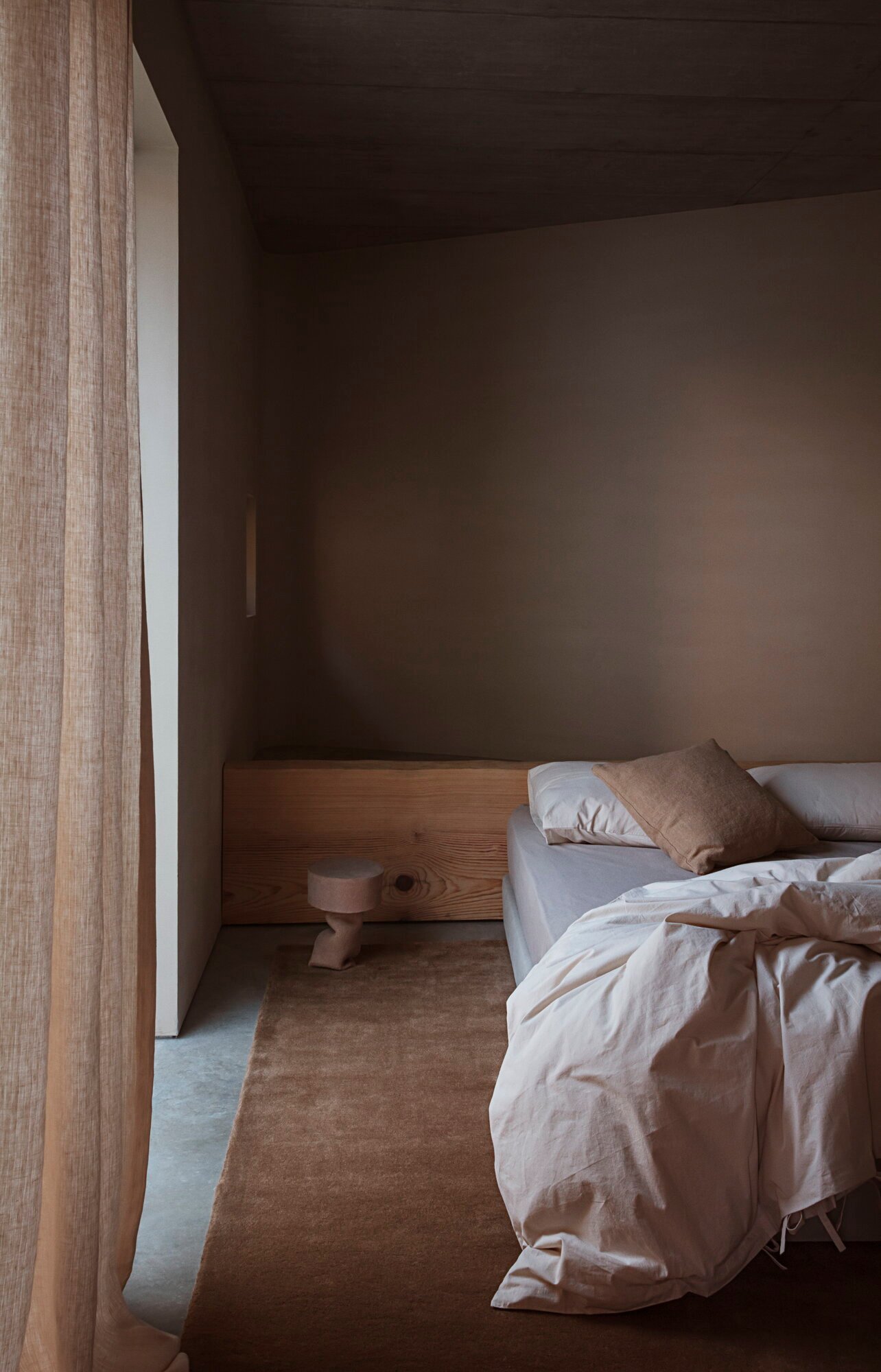 Tameko Cove duvet cover, warm grey | Finnish Design Shop