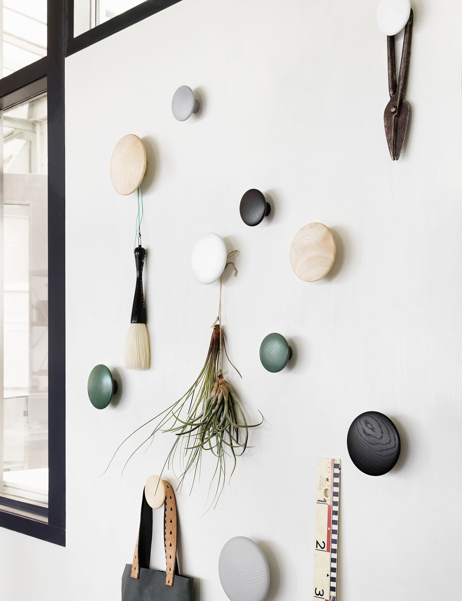 Muuto Dots Wood coat hook, ash | Finnish Design Shop