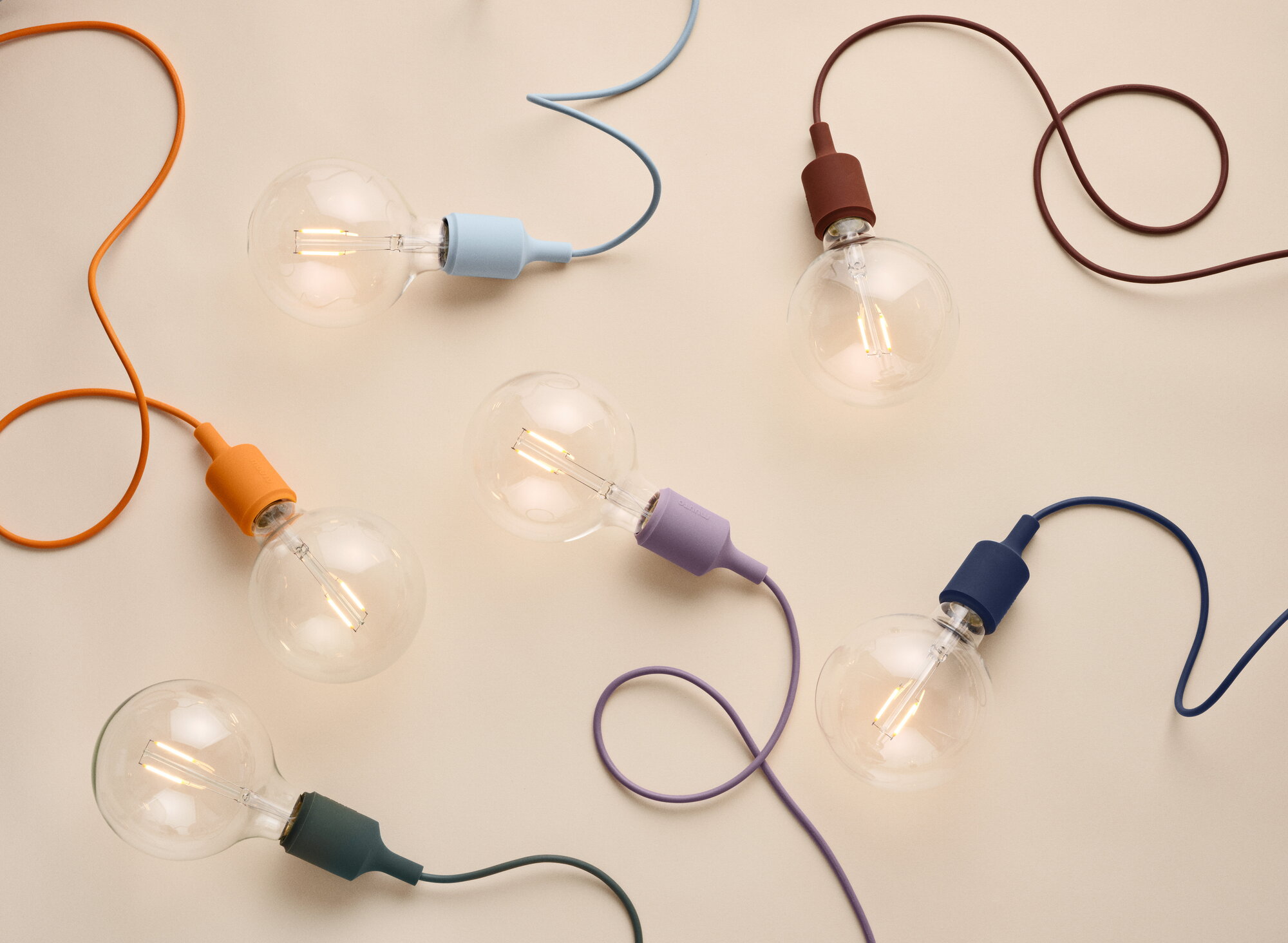 Muuto E27 LED pendant, light blue | Finnish Design Shop UK