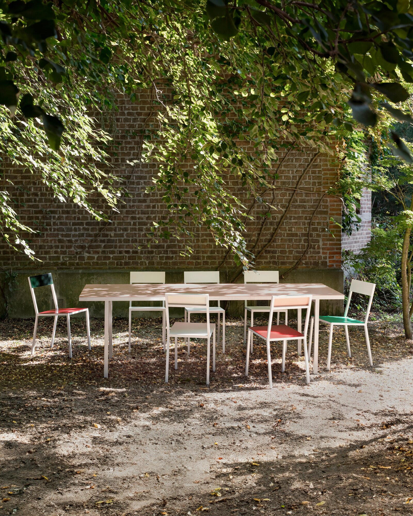 valerie_objects Alu dining table, large, pink | Finnish Design Shop