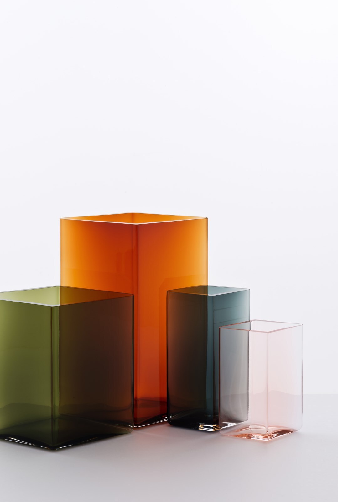 Iittala Ruutu vase, 205 x 270 mm, copper | Finnish Design Shop