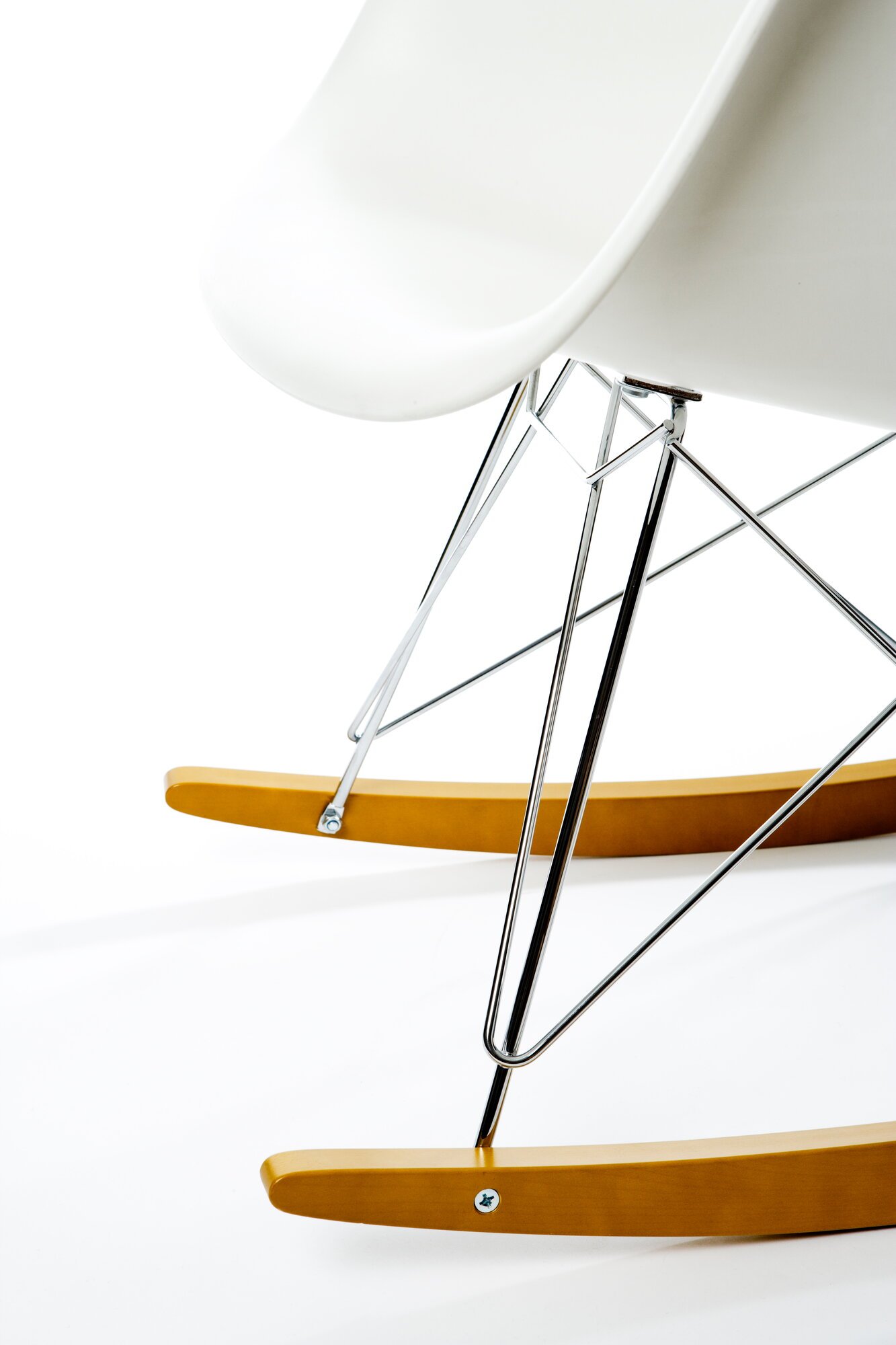 Vitra Eames RAR rocking chair, white | Finnish Design Shop UK