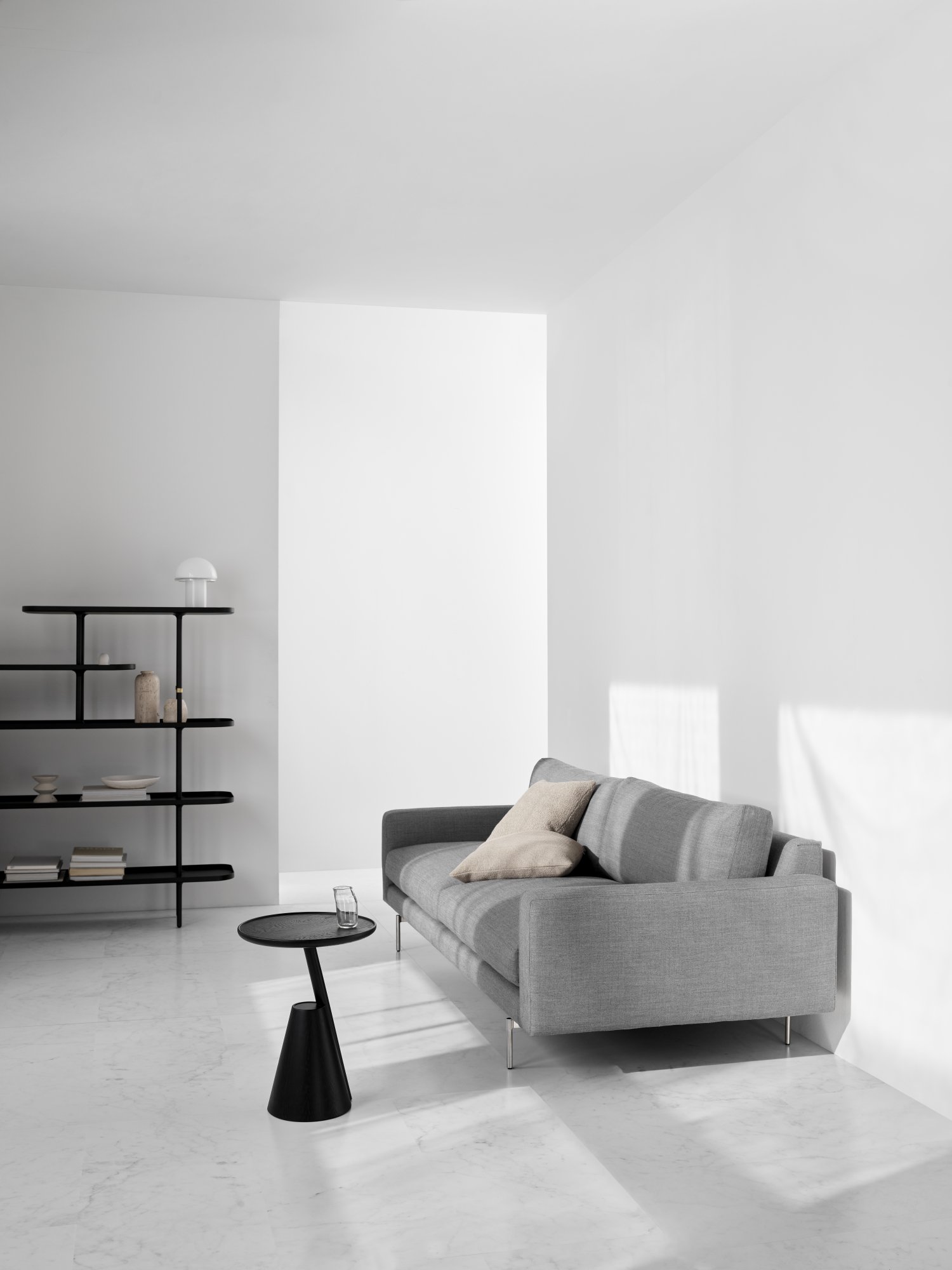 Wendelbo Mate side table, black stained oak | Finnish Design Shop