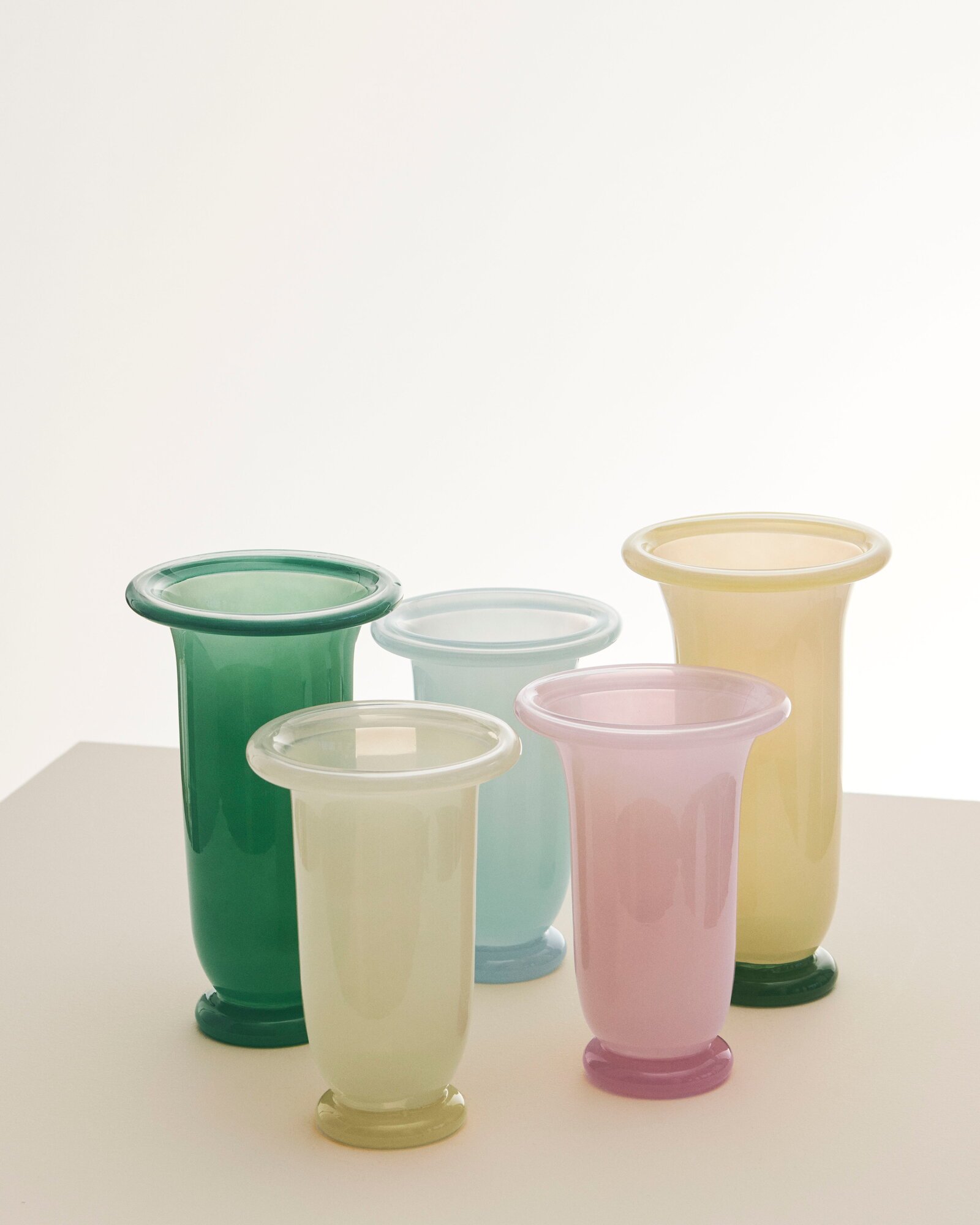 HAY Empire vase, M, ice blue - light blue | Finnish Design Shop