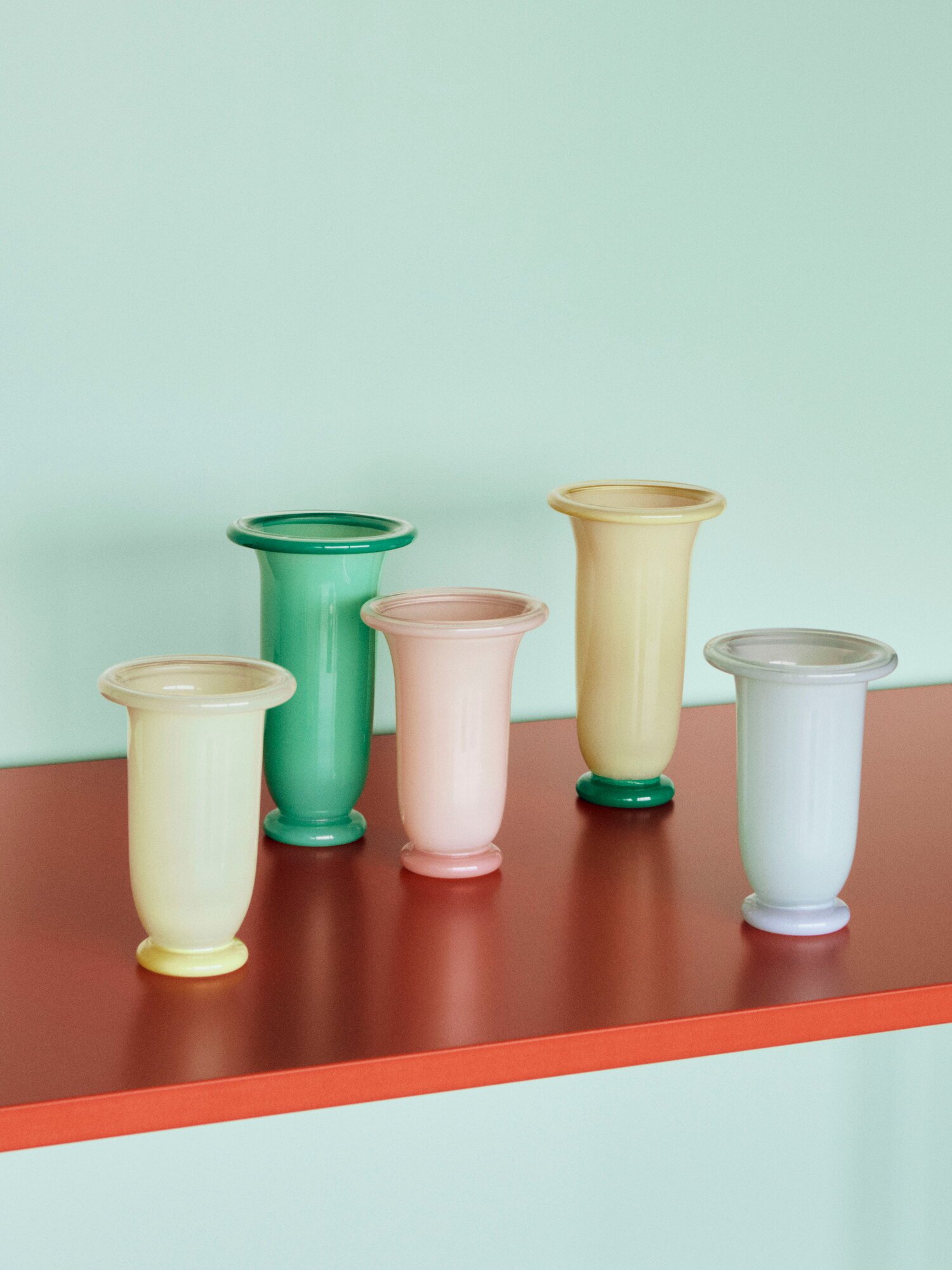 HAY Empire vase, L, green - dark green | Finnish Design Shop