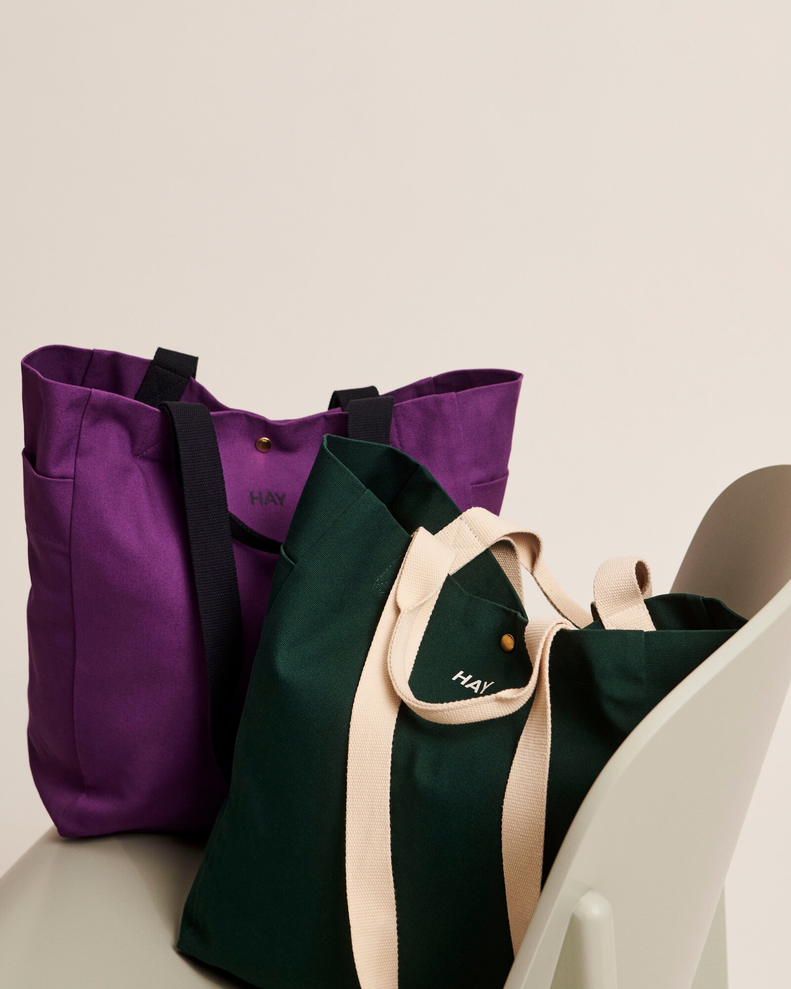 HAY Everyday tote bag, dark green | Finnish Design Shop