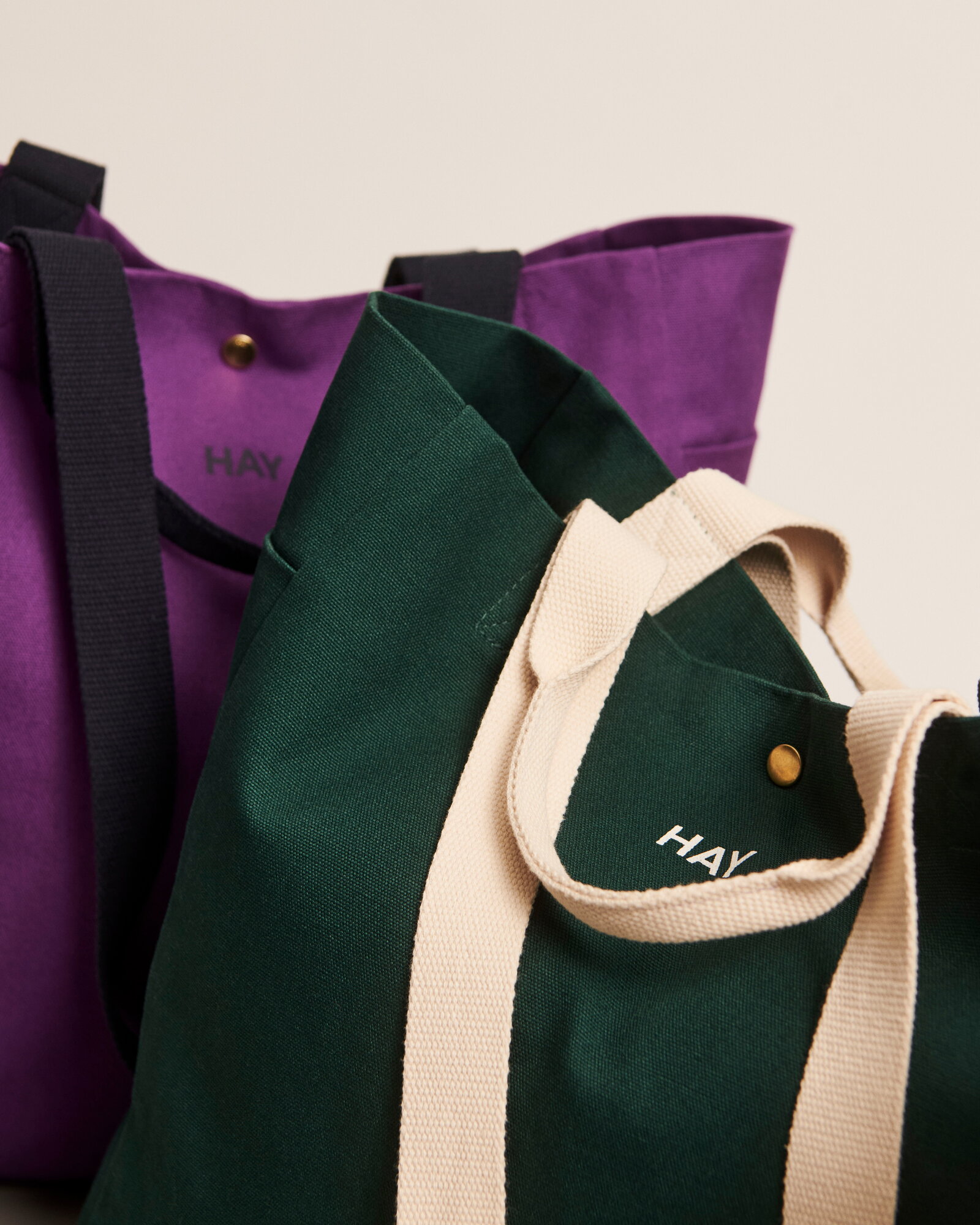 HAY Everyday tote bag, dark green | Finnish Design Shop