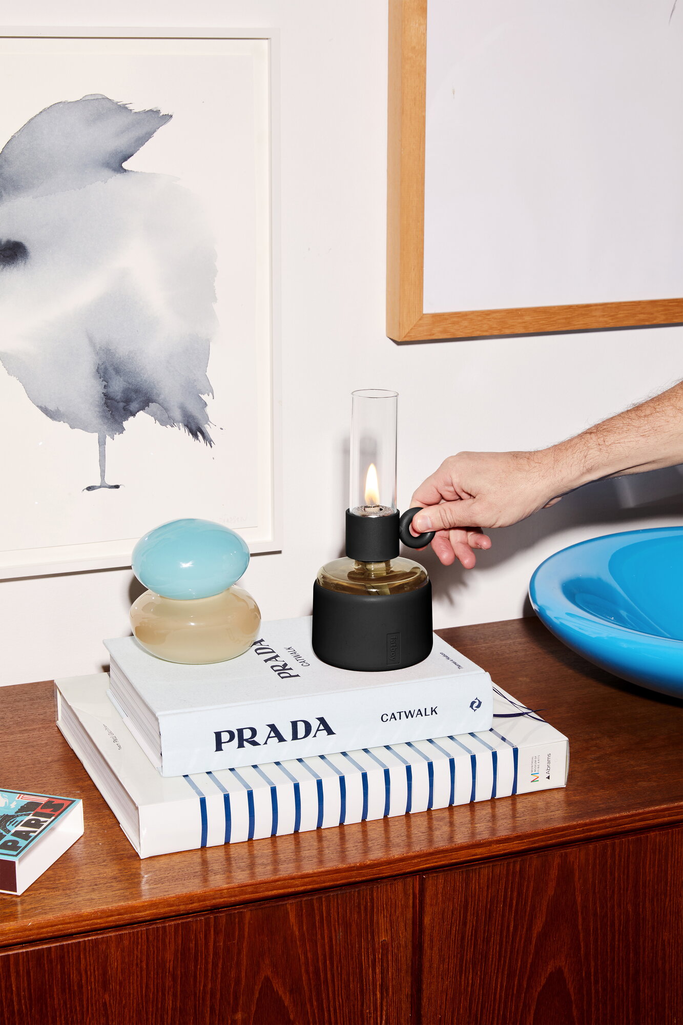 Fatboy Flamtastique XS oil lamp, black | Finnish Design Shop