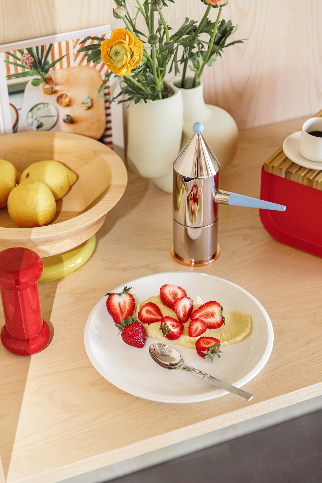 Alessi Twergi ES19 grinder, red | Finnish Design Shop
