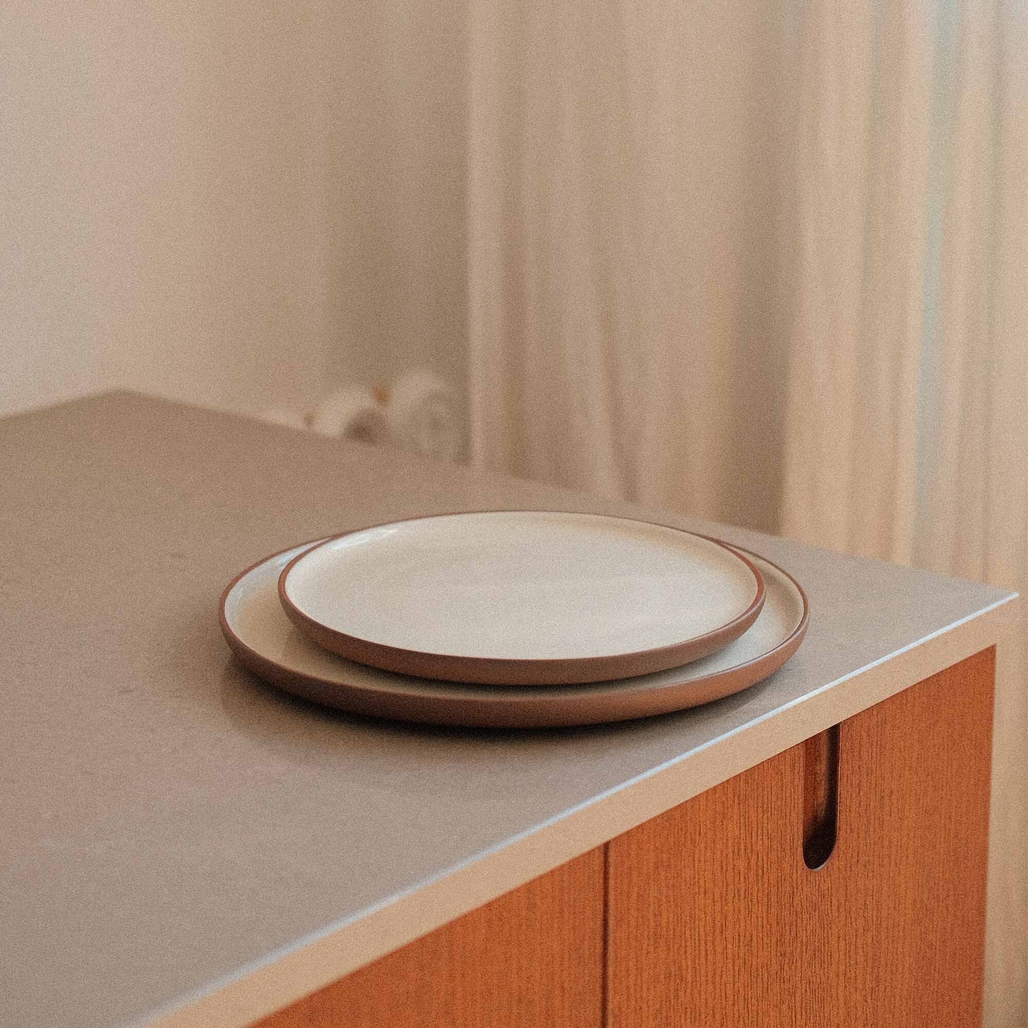 Vaidava Ceramics Earth Raw plate, 22 cm, brown - beige | Finnish Design ...
