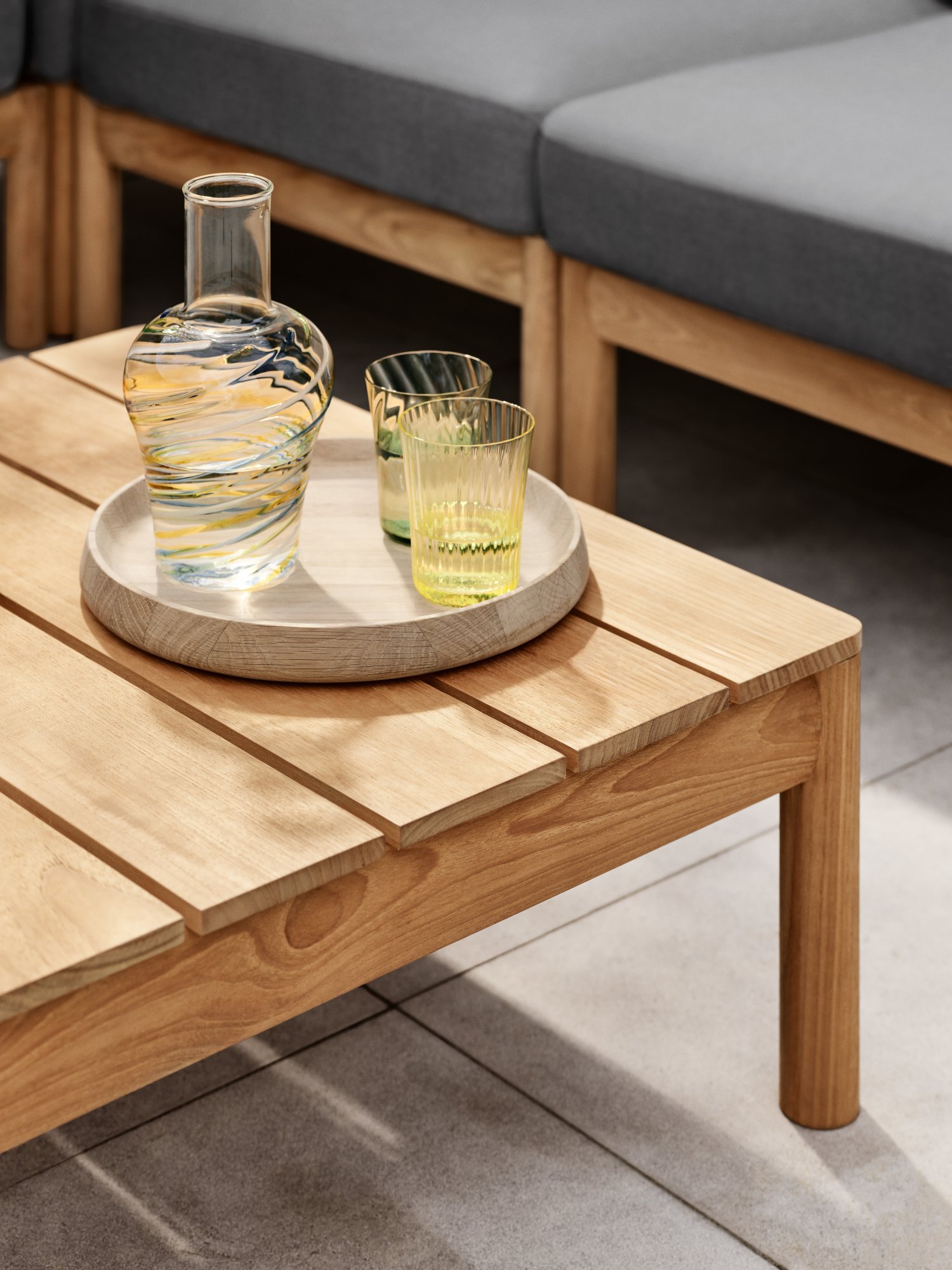 Skagerak Tradition lounge table, low, teak | Finnish Design Shop UK