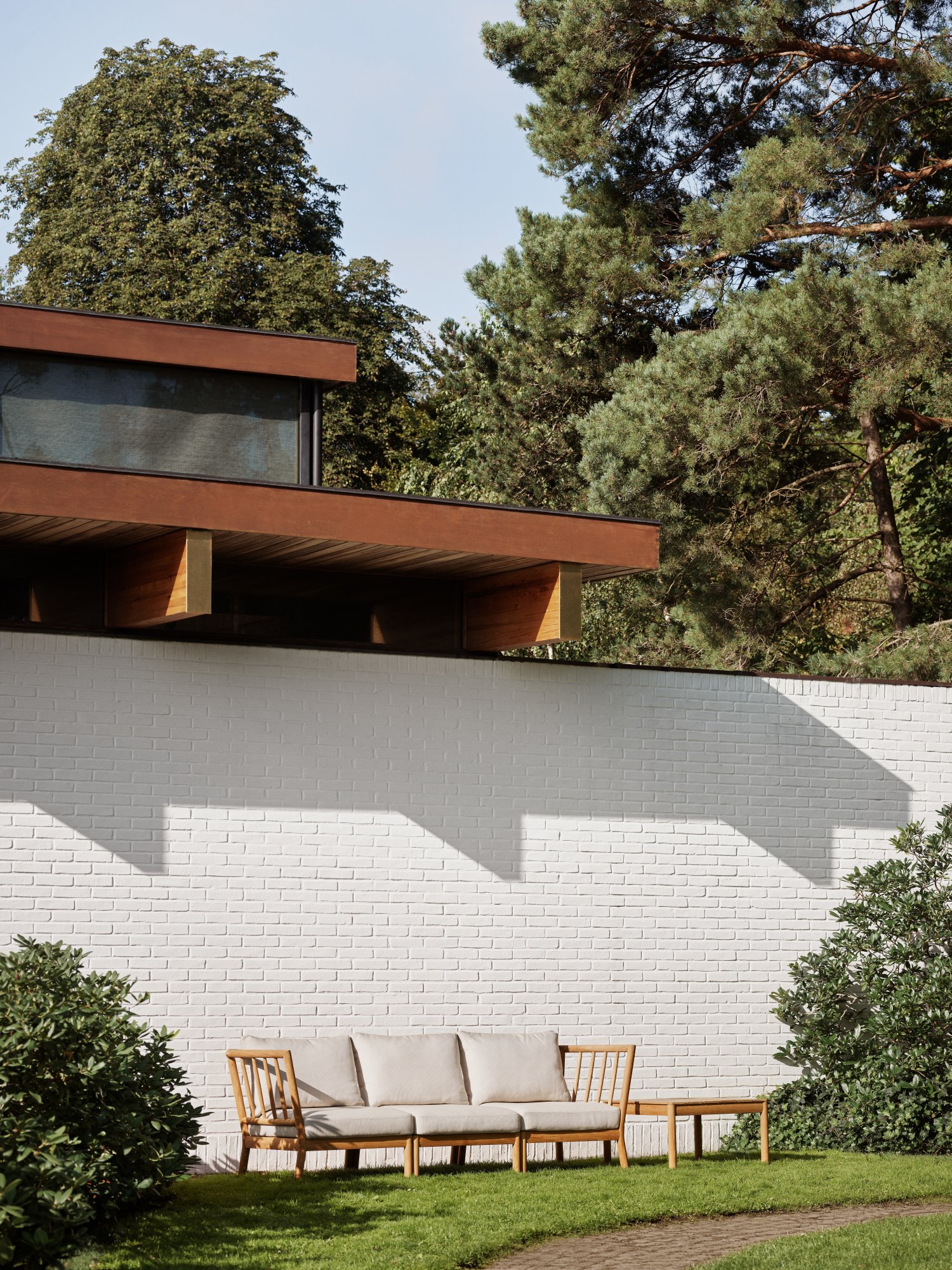 Skagerak Tradition lounge table, high, teak | Finnish Design Shop