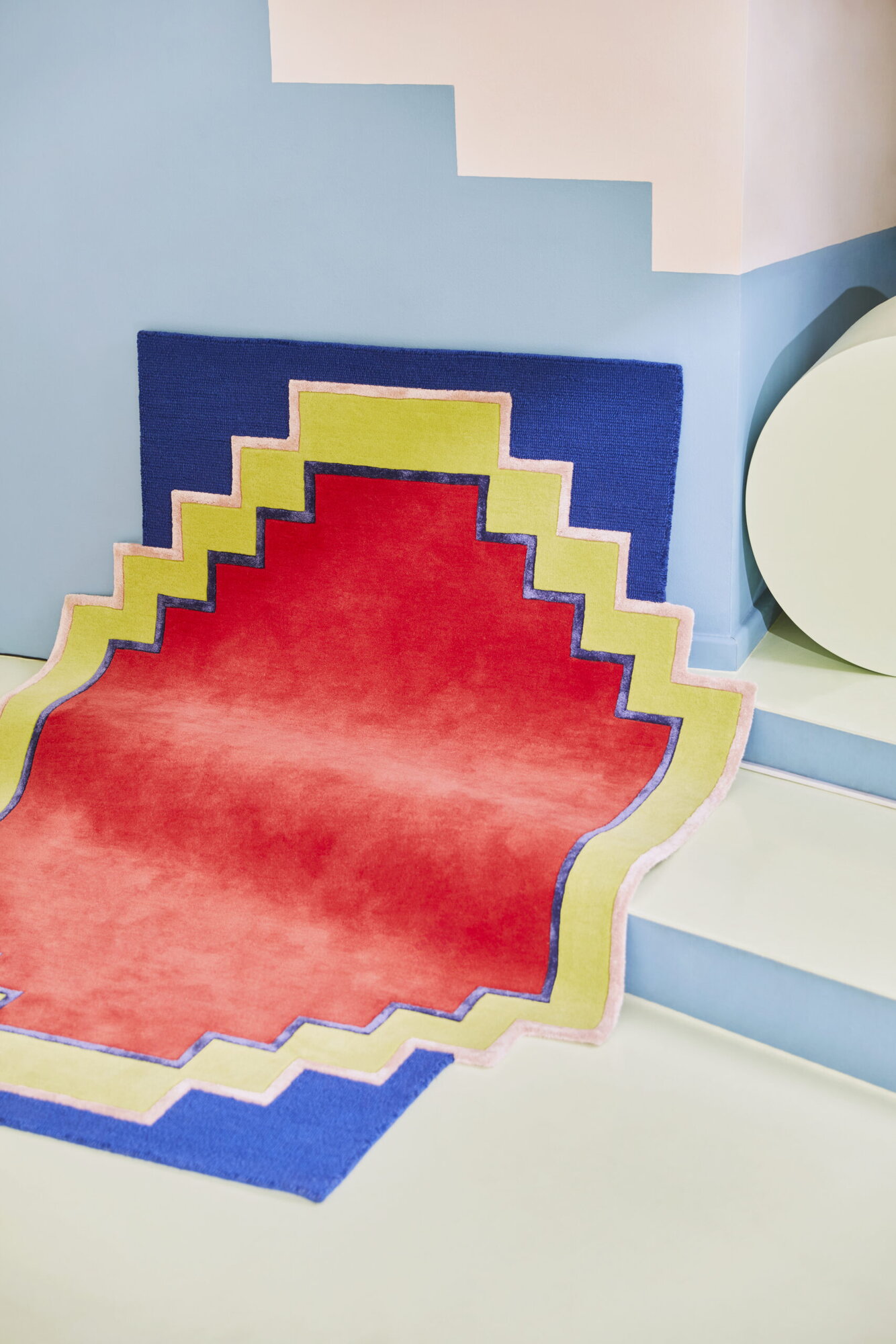 Finarte Kertomus rug, blue | Finnish Design Shop