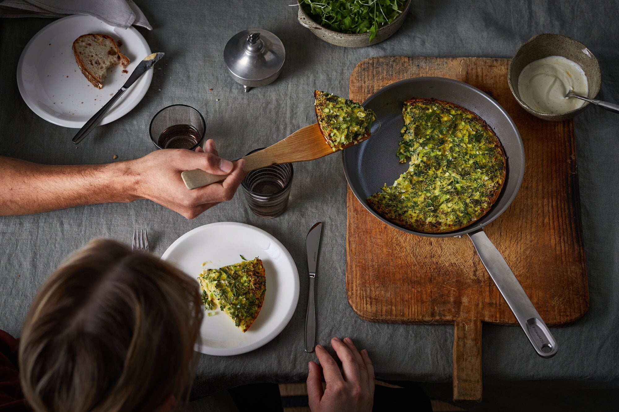 Fiskars All Steel frying pan, 24 cm | Finnish Design Shop