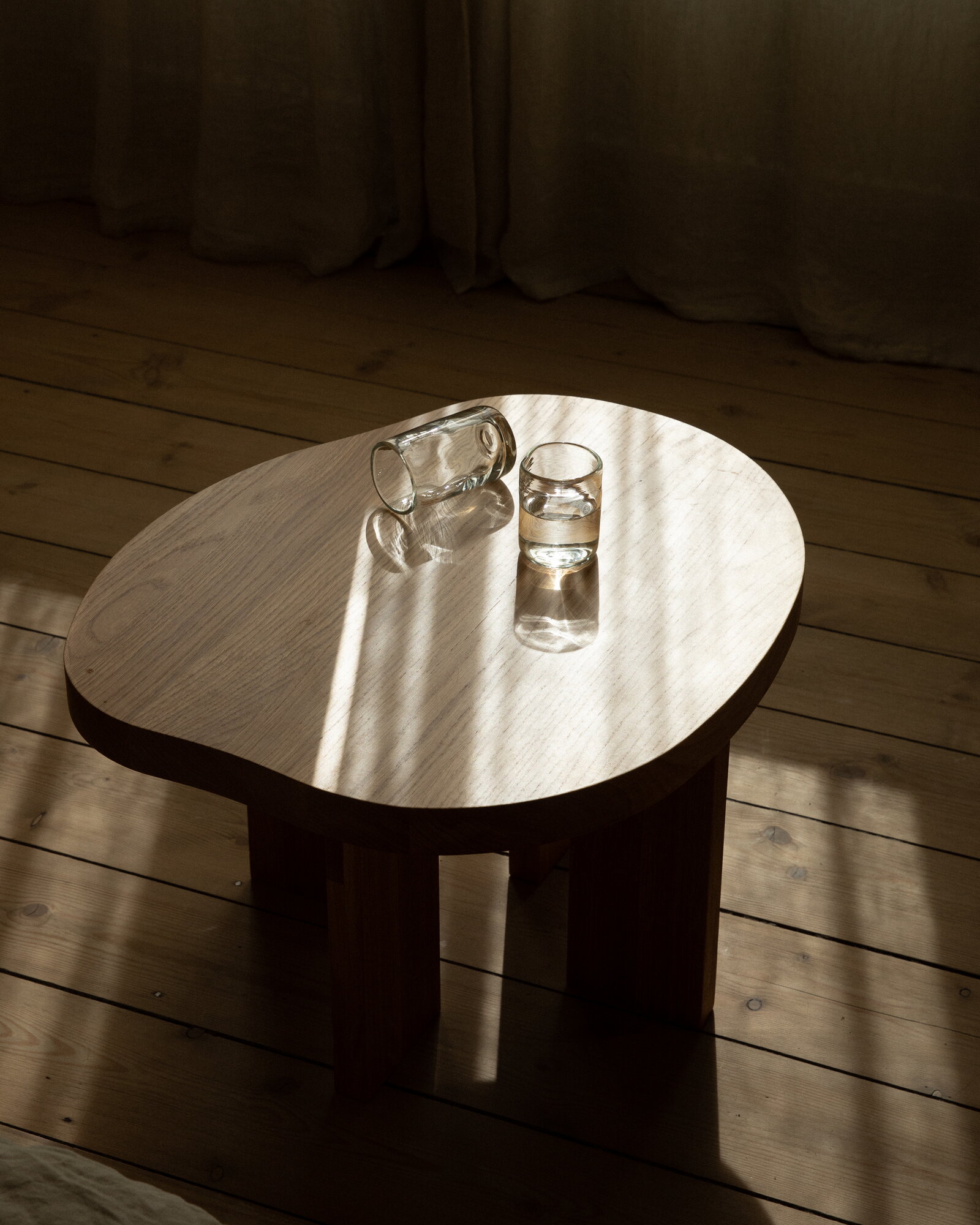 Frama Farmhouse Pond side table, natural oak | Finnish Design Shop