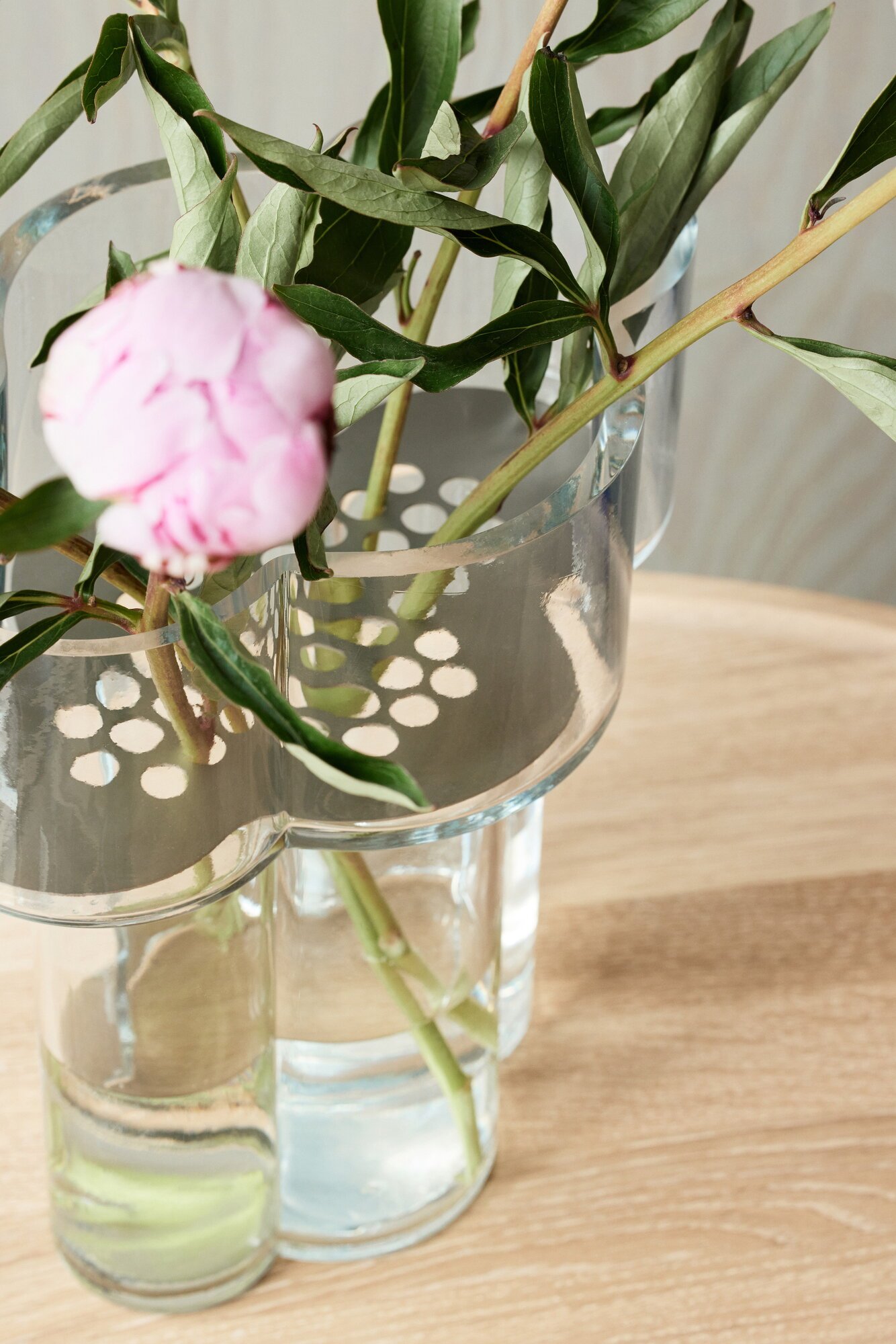 Northern Fab vase, transparent | Finnish Design Shop