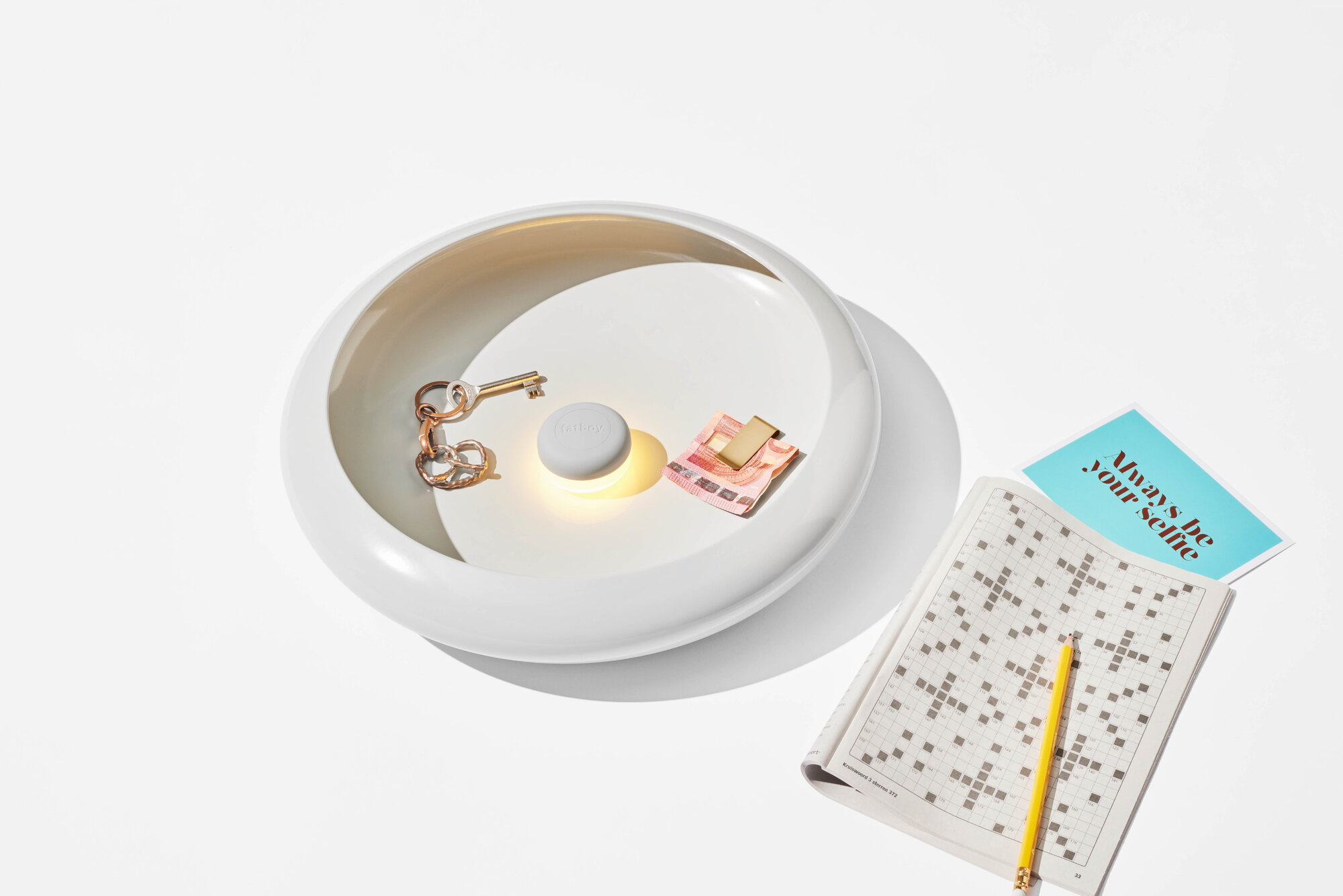 Fatboy Oloha portable lamp, large, light grey | Finnish Design Shop