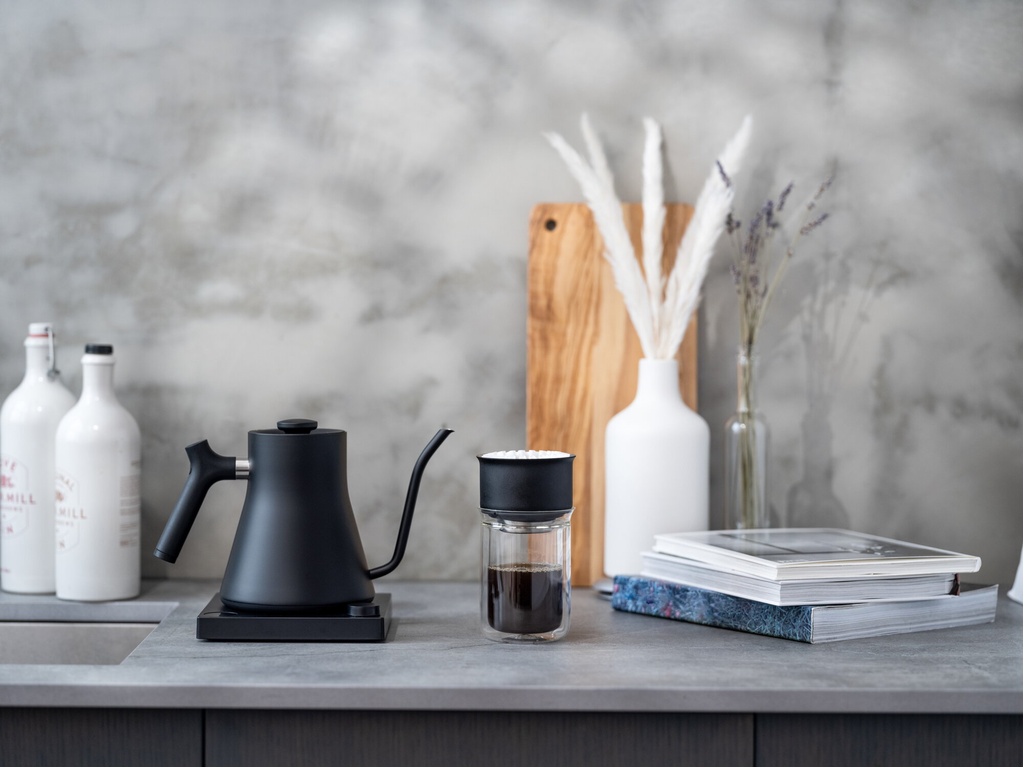 Fellow Stagg X pour-over coffee set with tasting glass | Finnish Design ...
