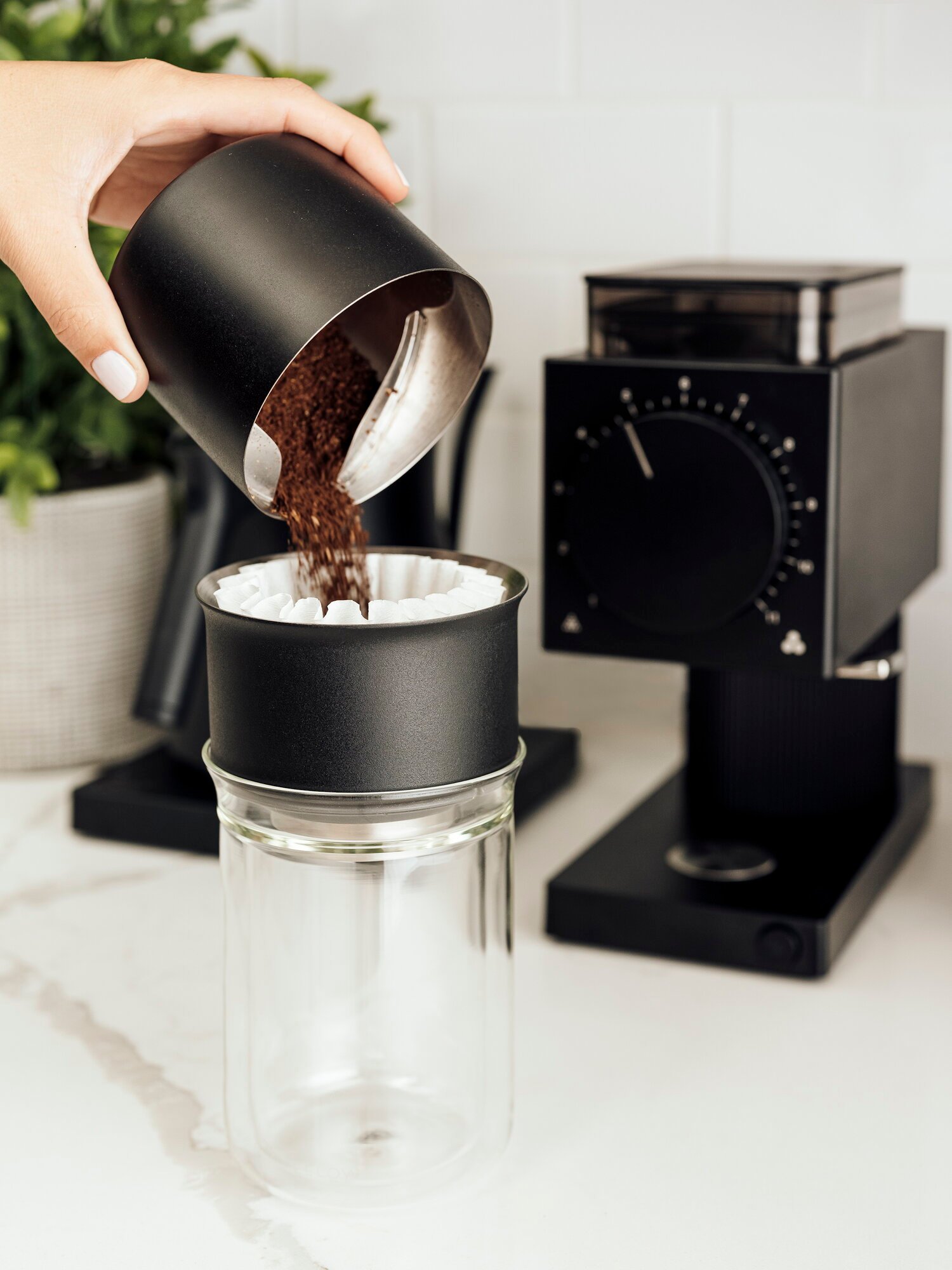 Fellow Stagg X pour-over coffee set with tasting glass | Finnish Design ...