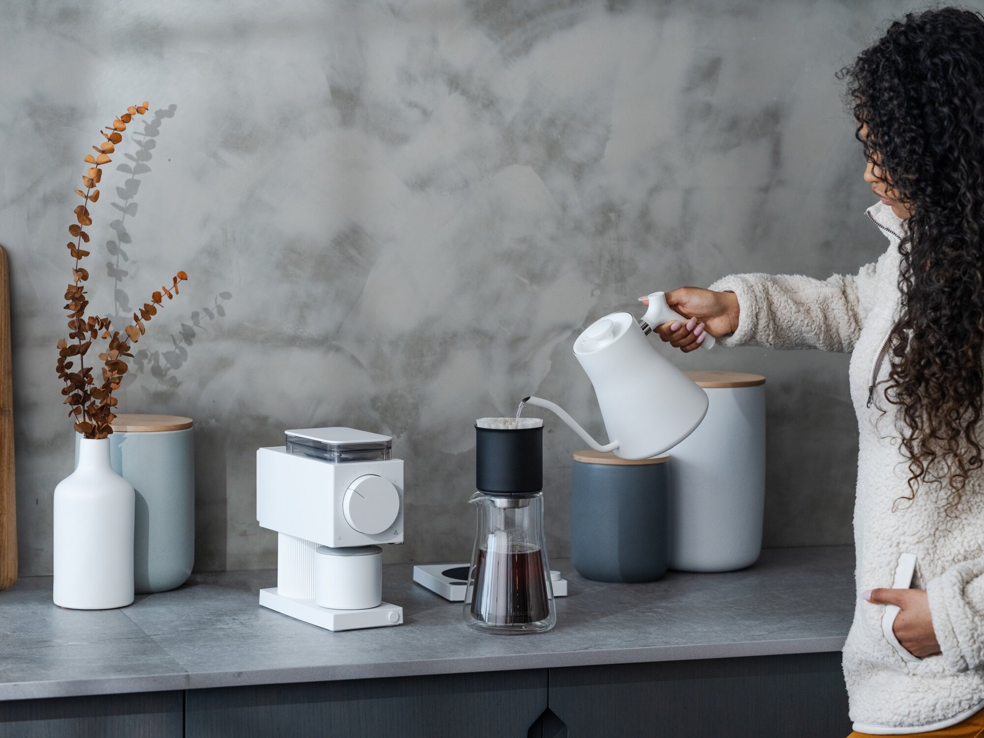 Fellow Stagg XF pour-over coffee set with carafe | Finnish Design Shop