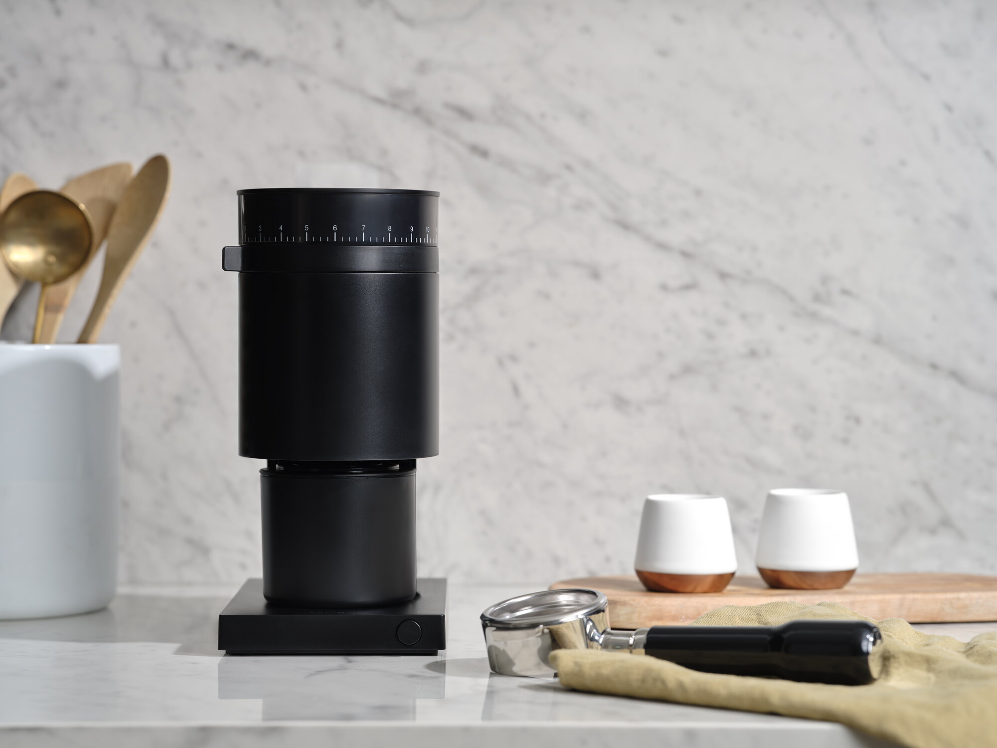 Fellow Opus Conical burr grinder, matte black | Finnish Design Shop