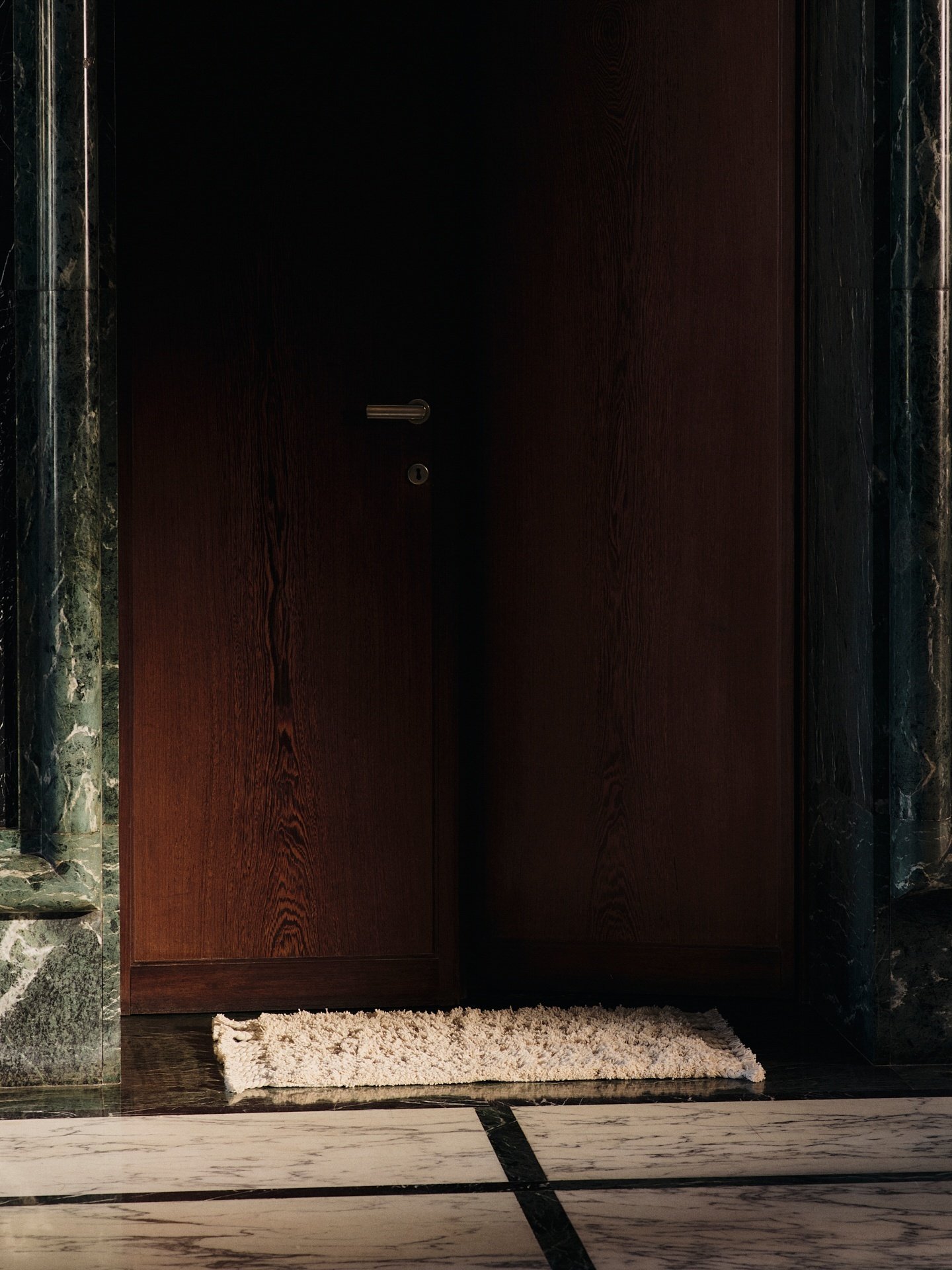 Ferm Living Amass Long Pile mat, 50 x 70 cm, off-white | Finnish Design ...