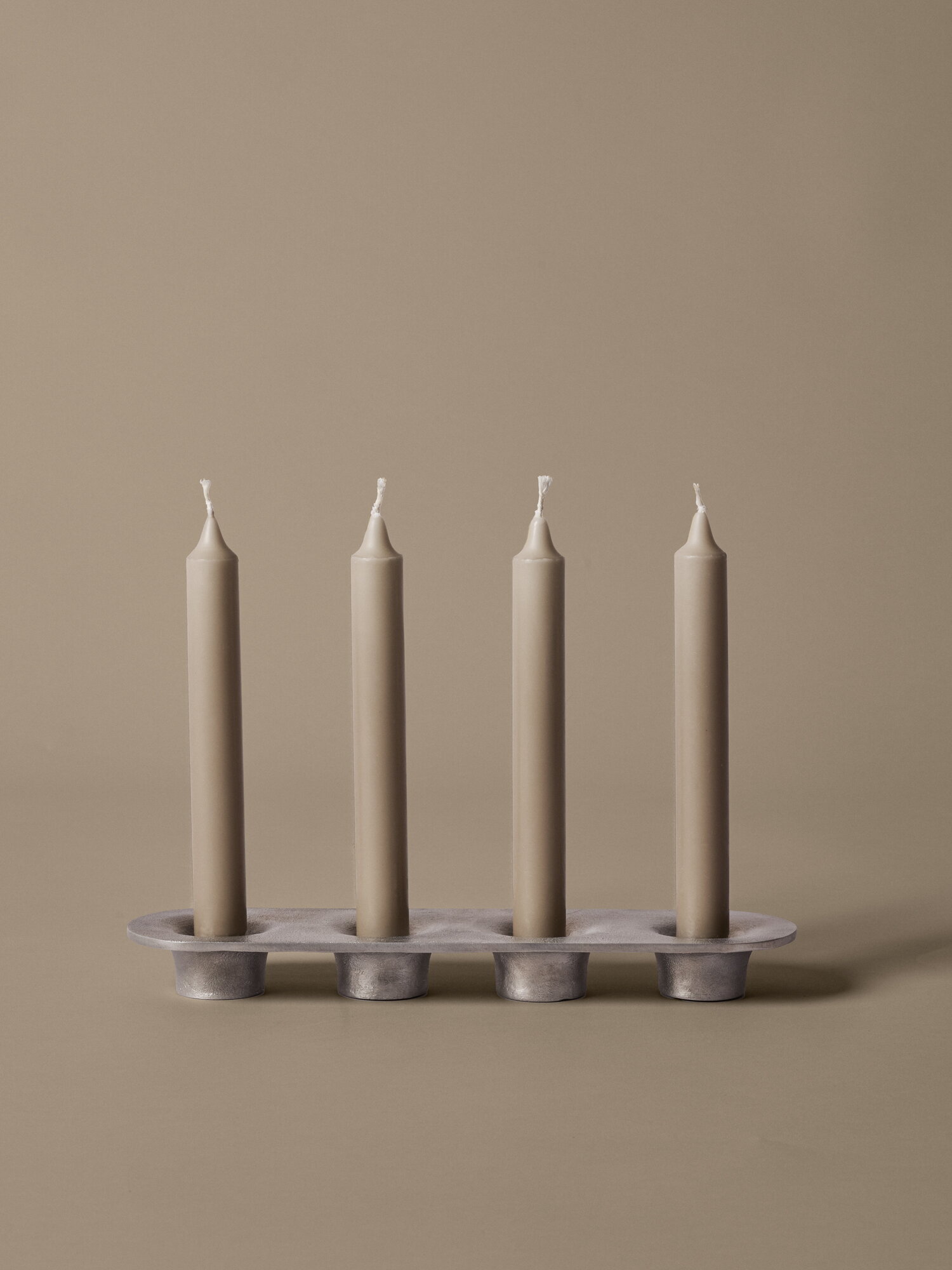 Ferm Living Soothe 4 candle holder, aluminium | Finnish Design Shop NL