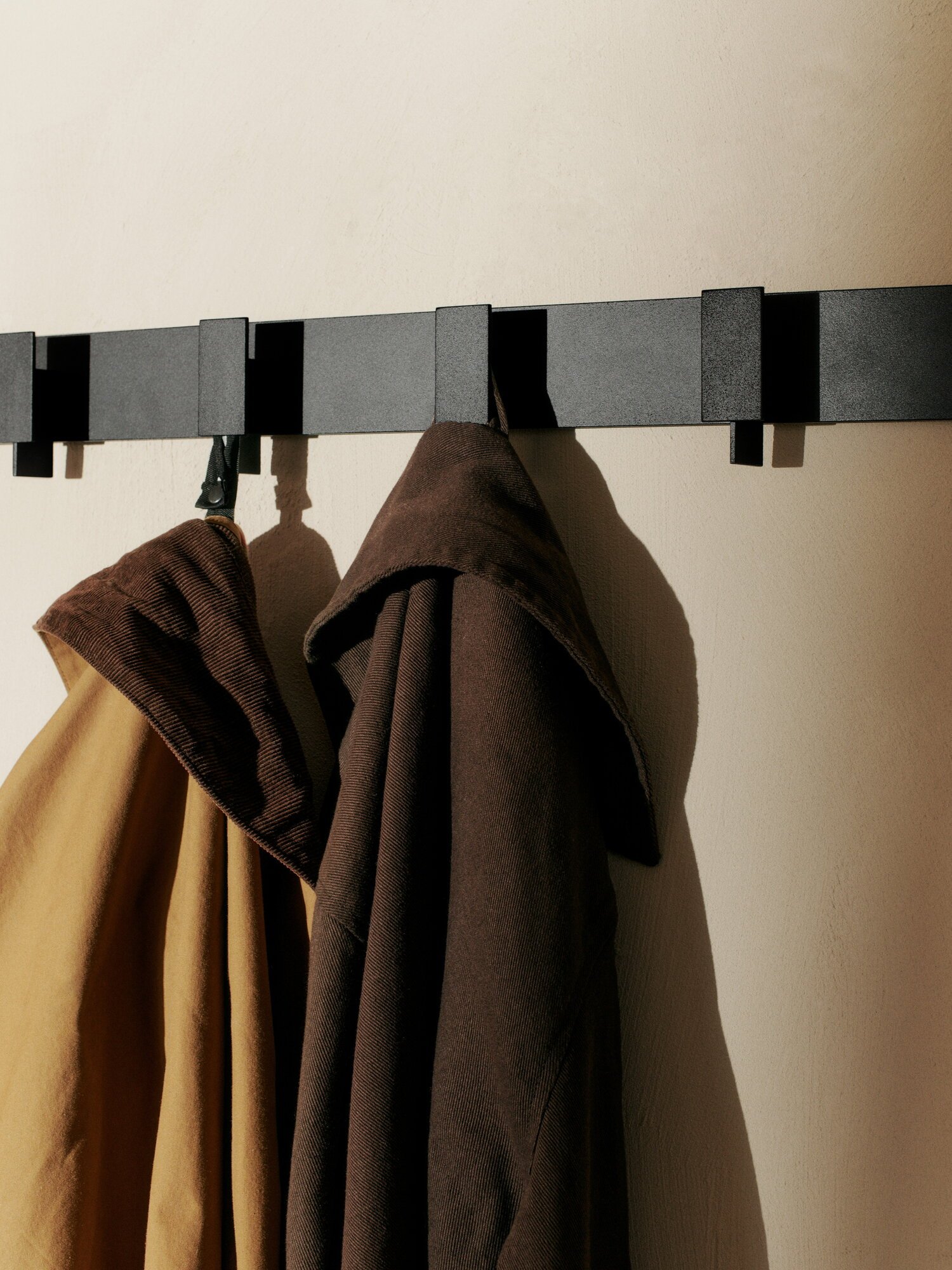 Ferm Living Lager coat rack, black | Finnish Design Shop