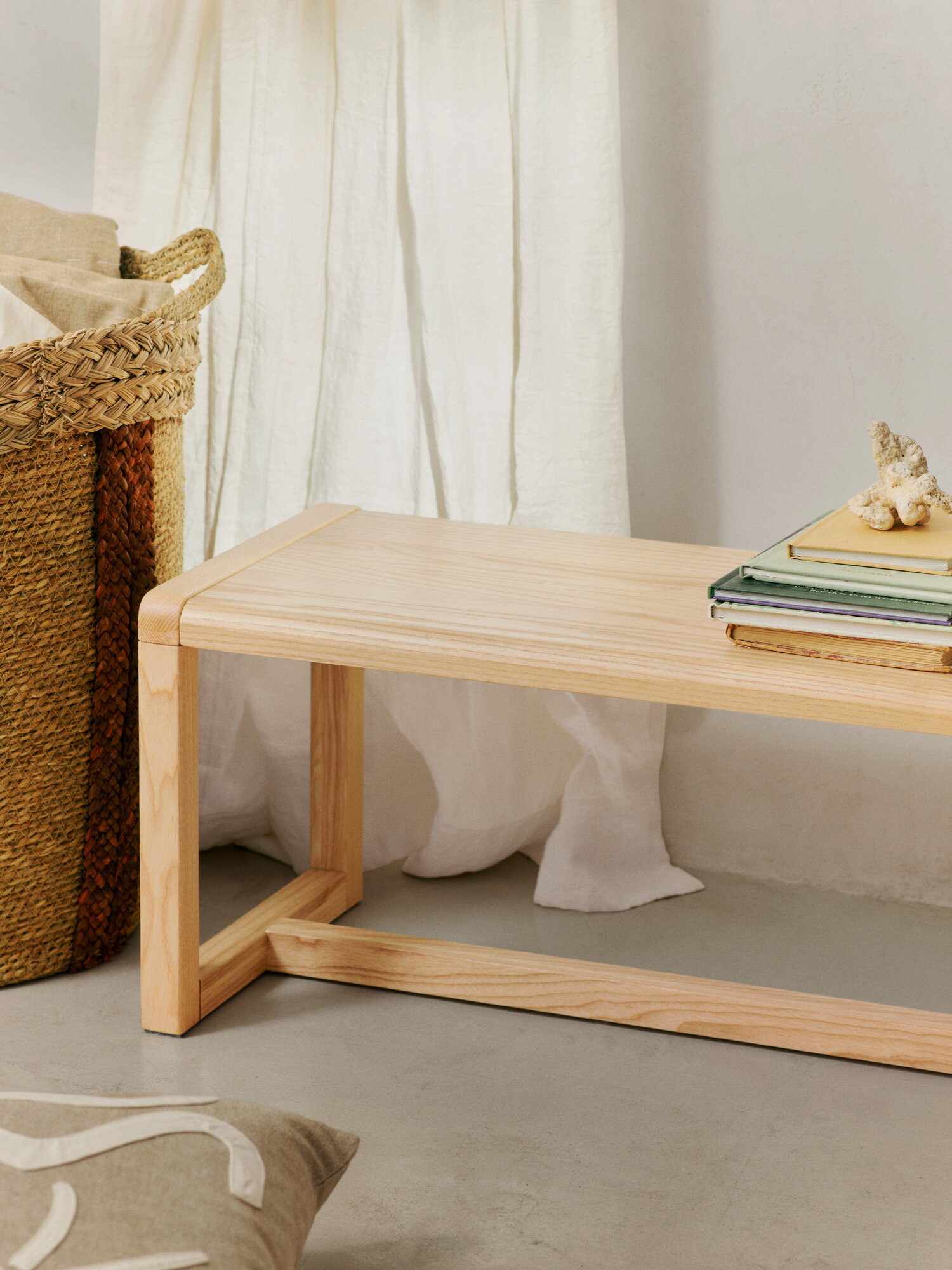 Ferm Living Little Architect bench, ash | Finnish Design Shop