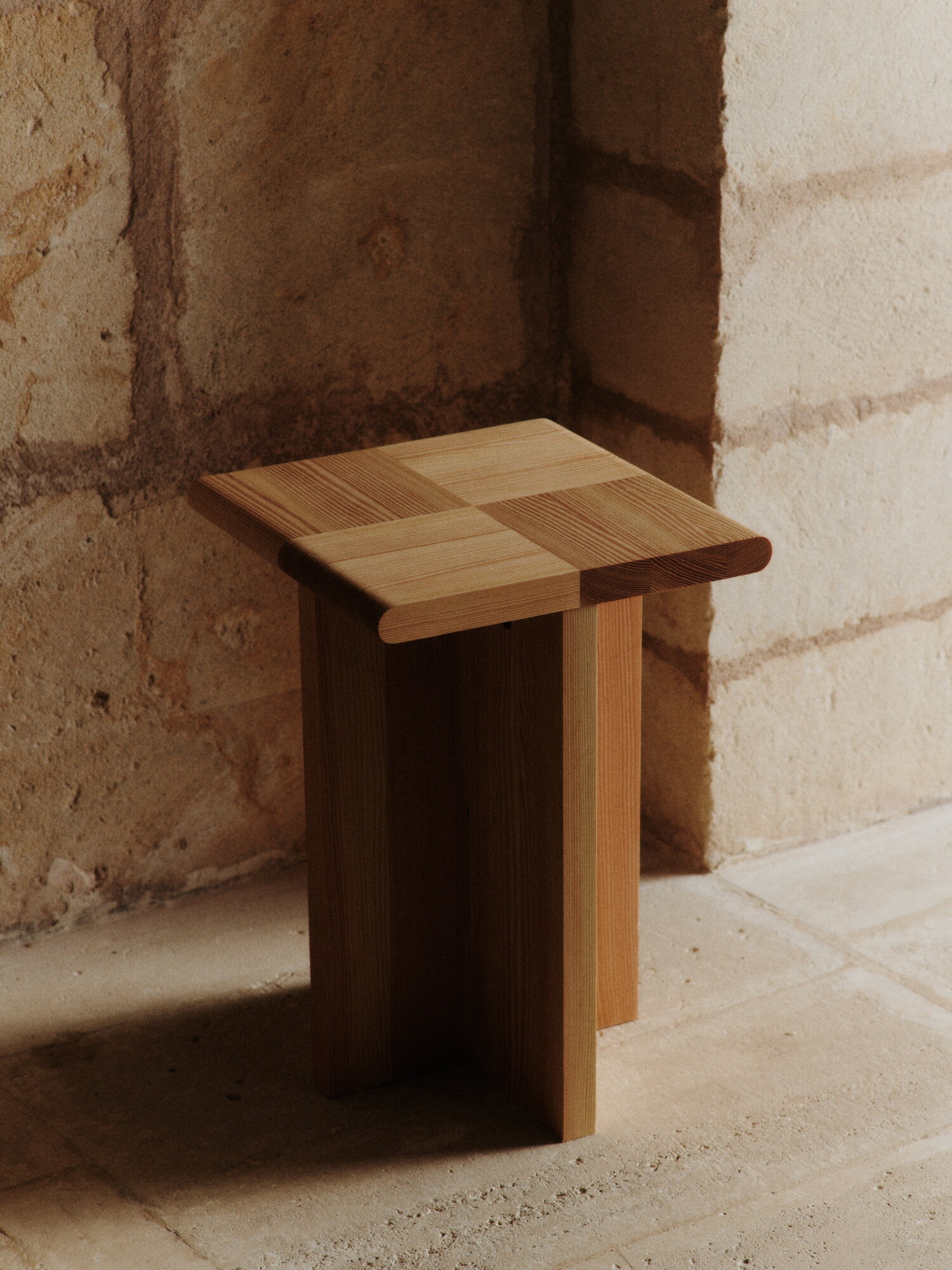 Ferm Living Sala Piece side table, Douglas fir | Finnish Design Shop