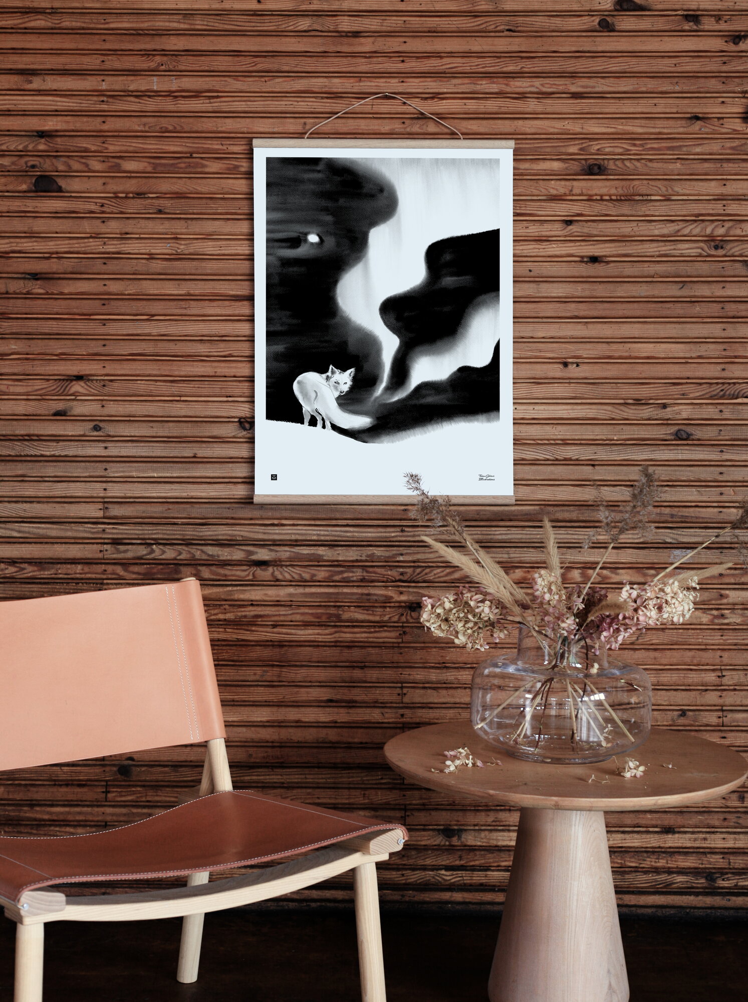 Teemu Järvi Illustrations Firefox poster, 50 x 70 cm | Finnish Design Shop