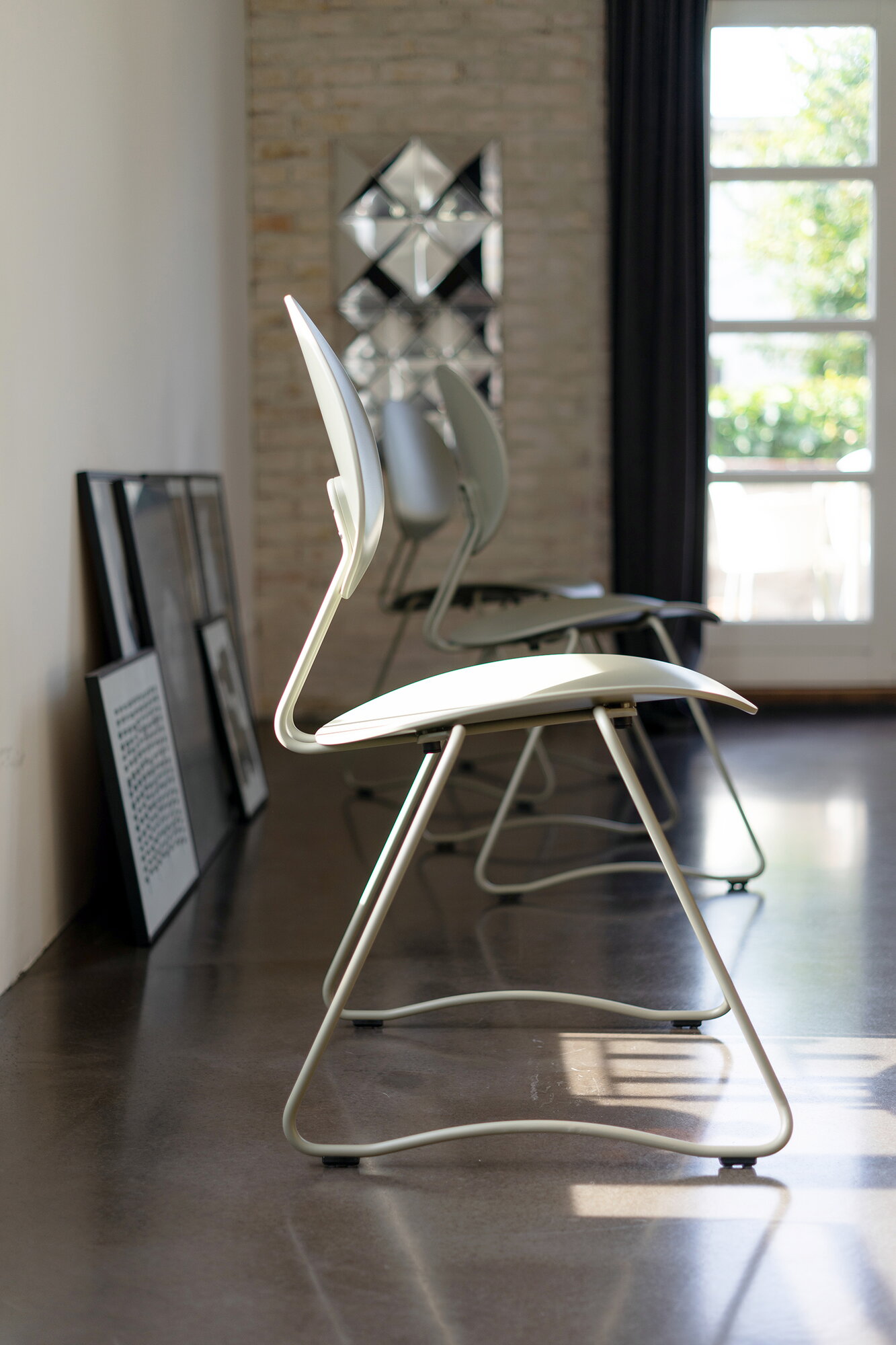 Verpan Flex chair, grey | Finnish Design Shop CH