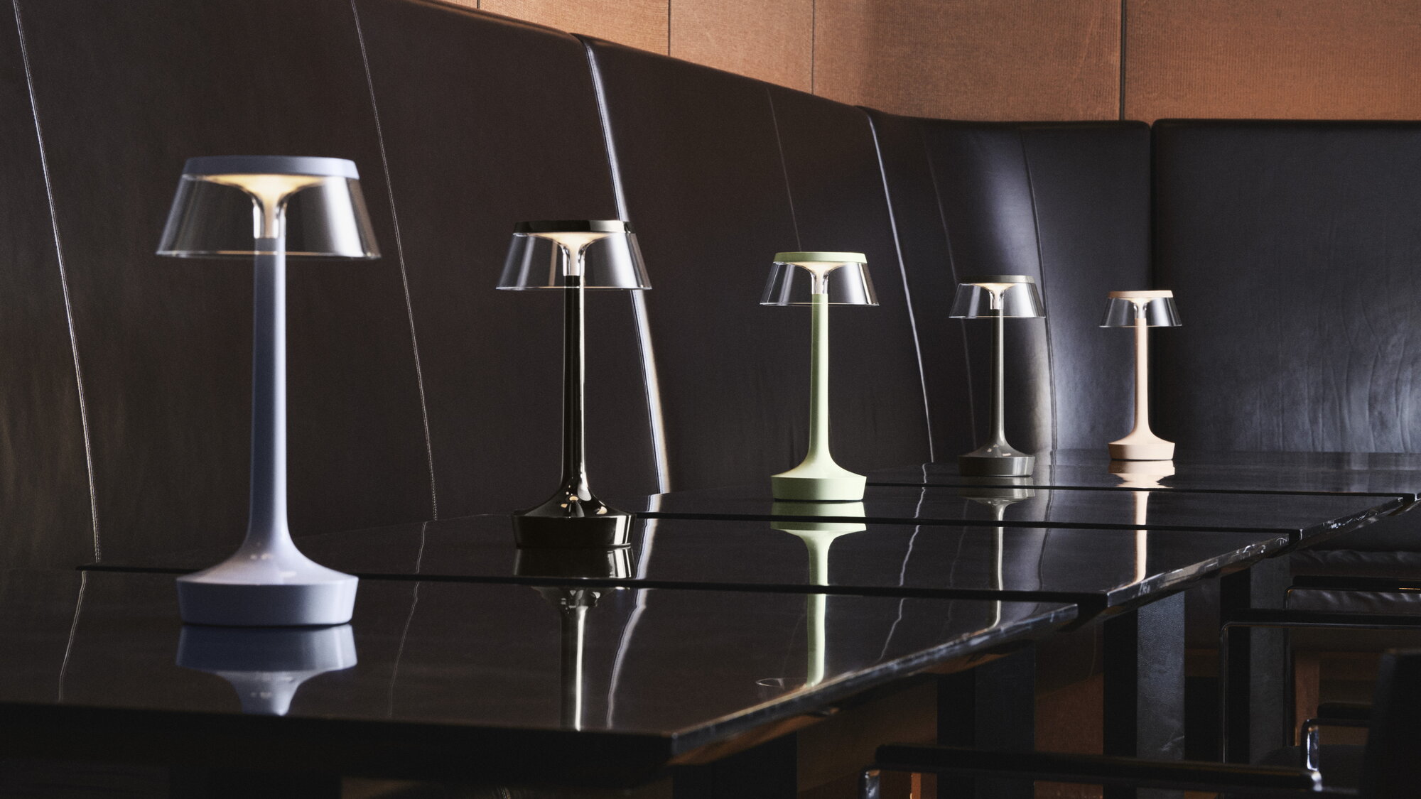 Flos Lampada da tavolo Bon Jour Unplugged, almost white | Finnish ...