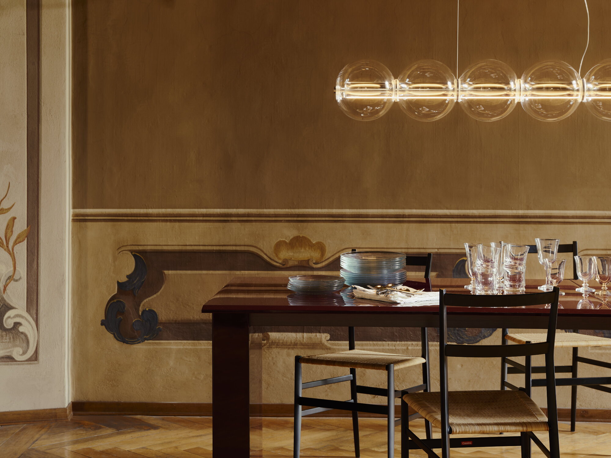 Flos Luce Sferica S3 suspension lamp, glass, clear | Finnish Design Shop