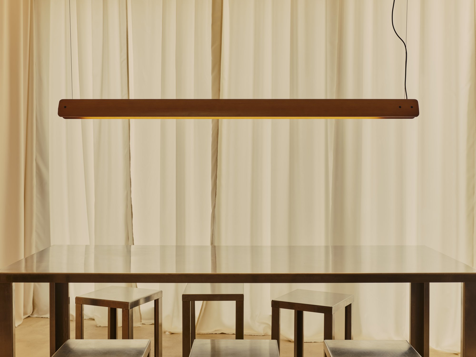 Flos Seki-han suspension lamp, brown | Finnish Design Shop