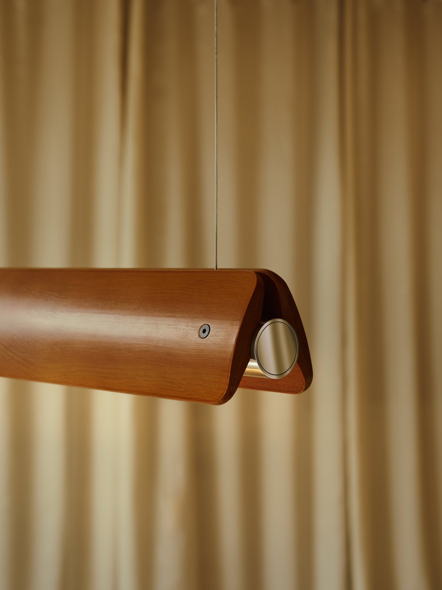 Flos Seki-han suspension lamp, brown | Finnish Design Shop