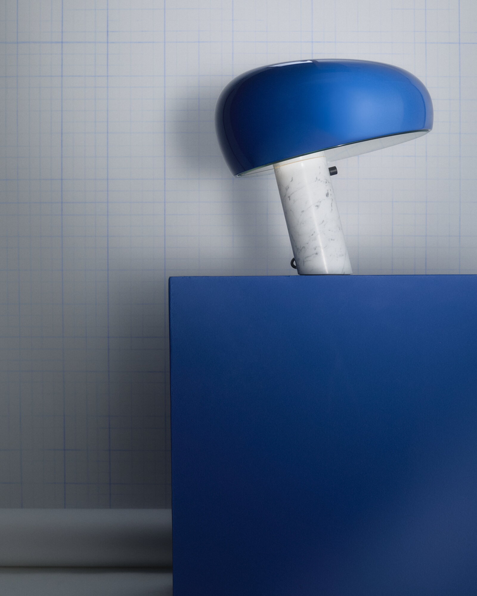 Flos Snoopy table lamp, navy blue | Finnish Design Shop