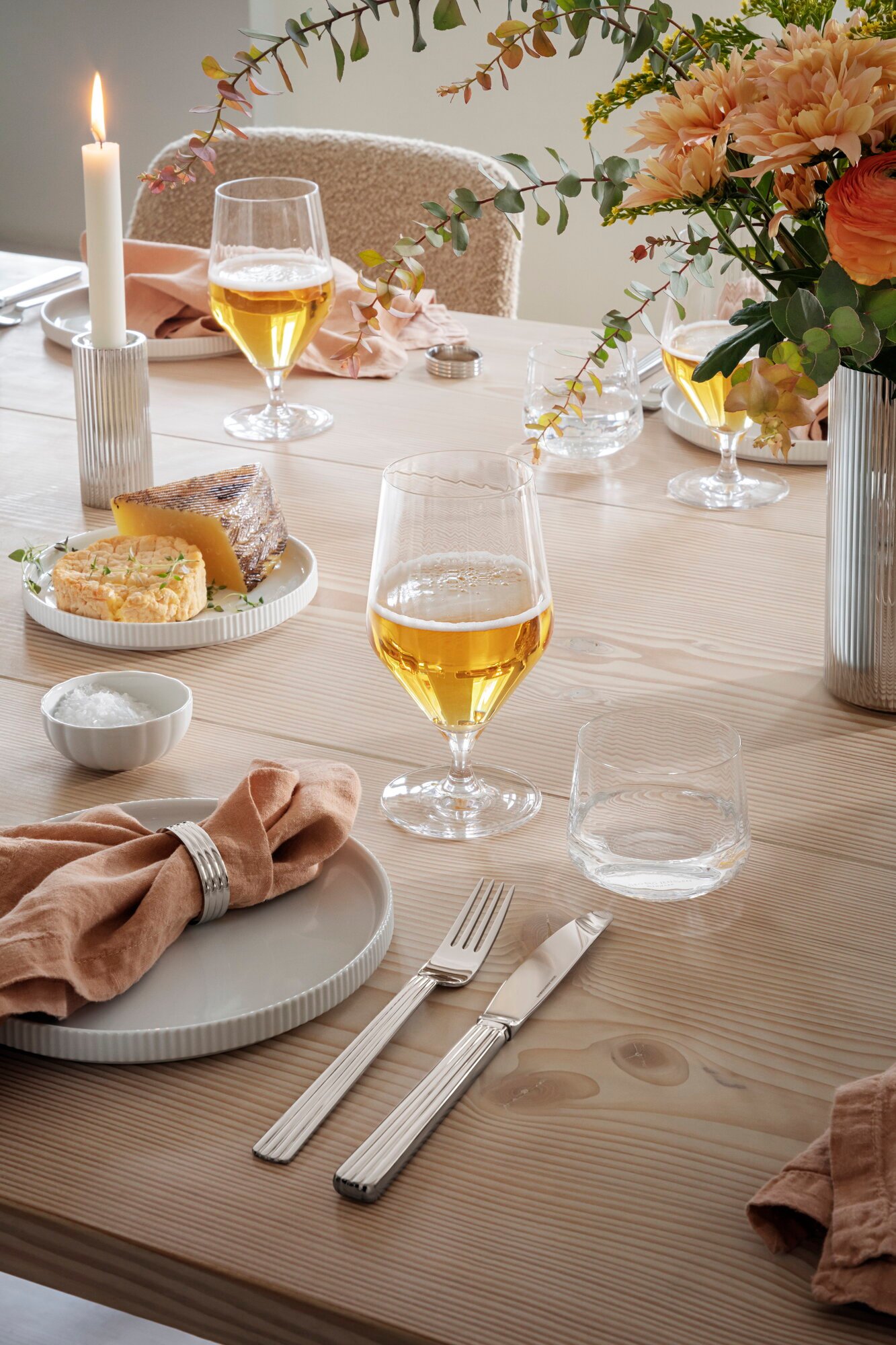 Georg Jensen Bernadotte beer glass, 6 pcs | Finnish Design Shop