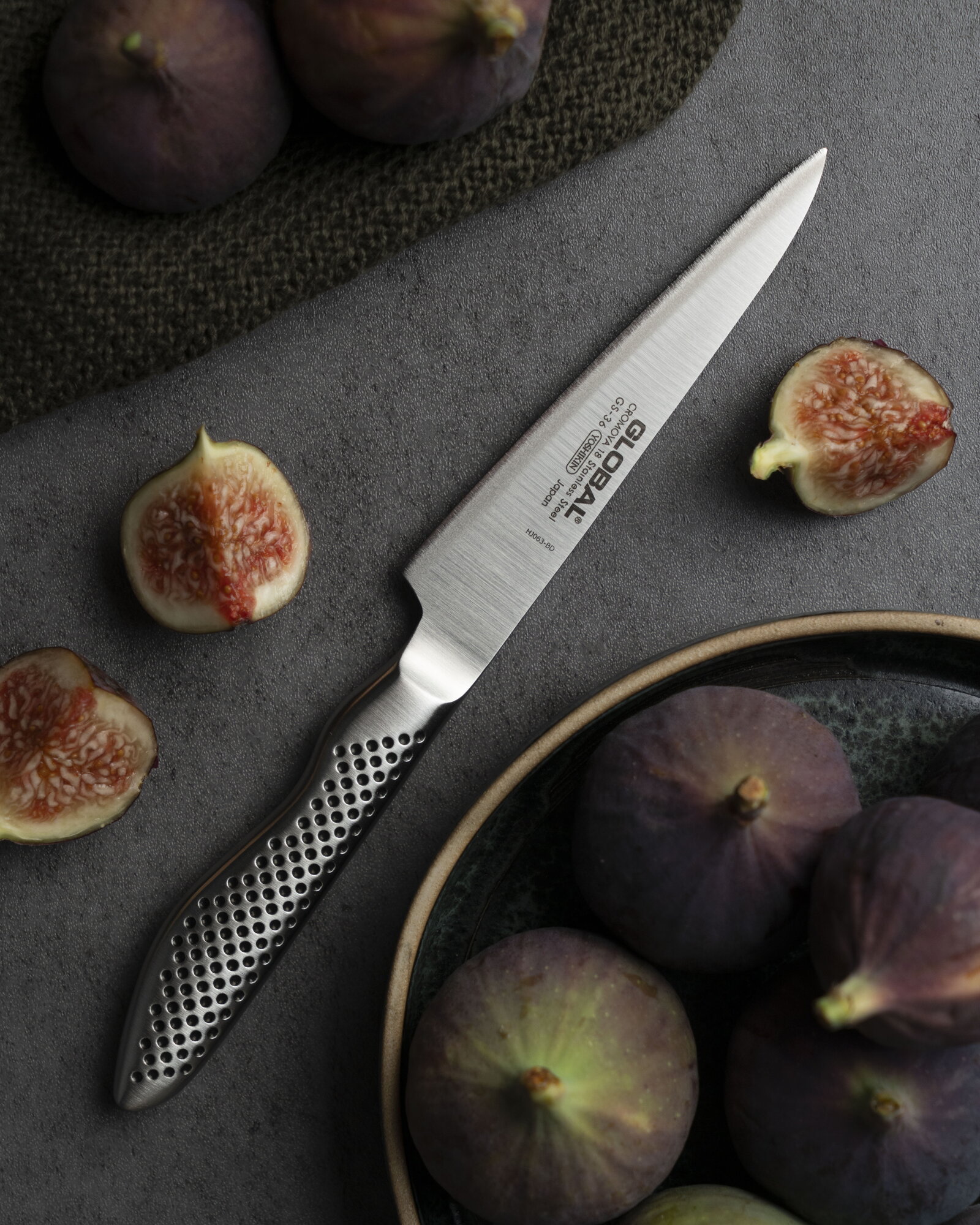 Global GS-36 utility knife, 12 cm | Finnish Design Shop