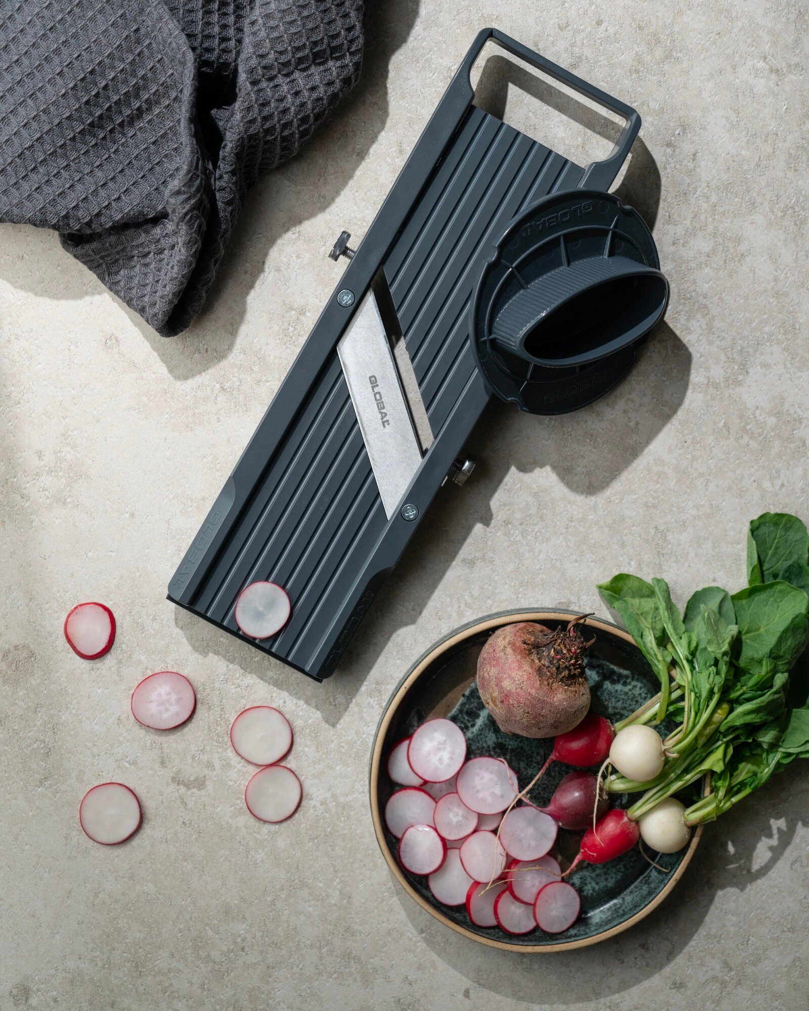 Global Mandolin slicer, 64 mm, grey | Finnish Design Shop