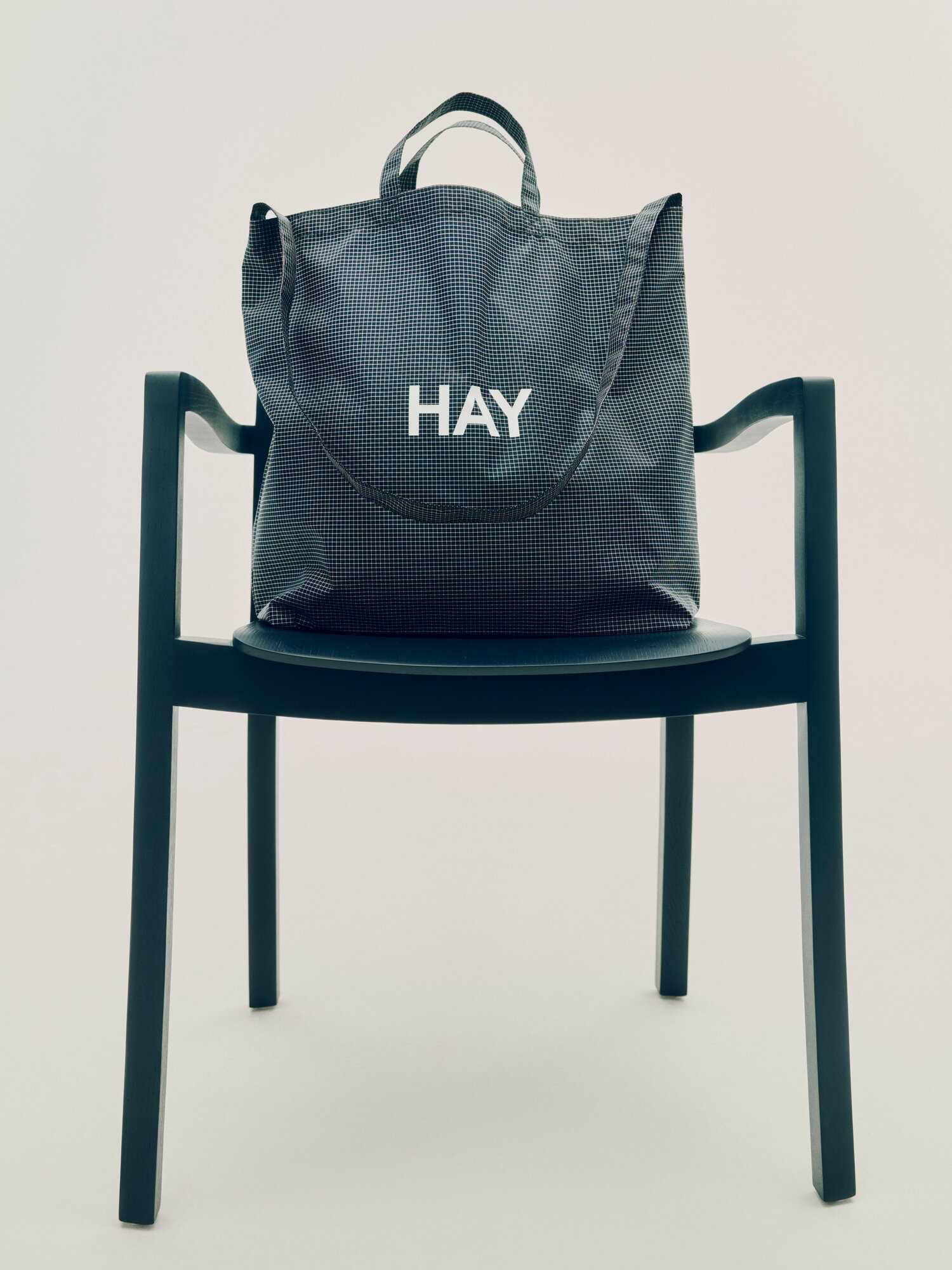 HAY Grid Crossover bag, medium, dark blue | Finnish Design Shop