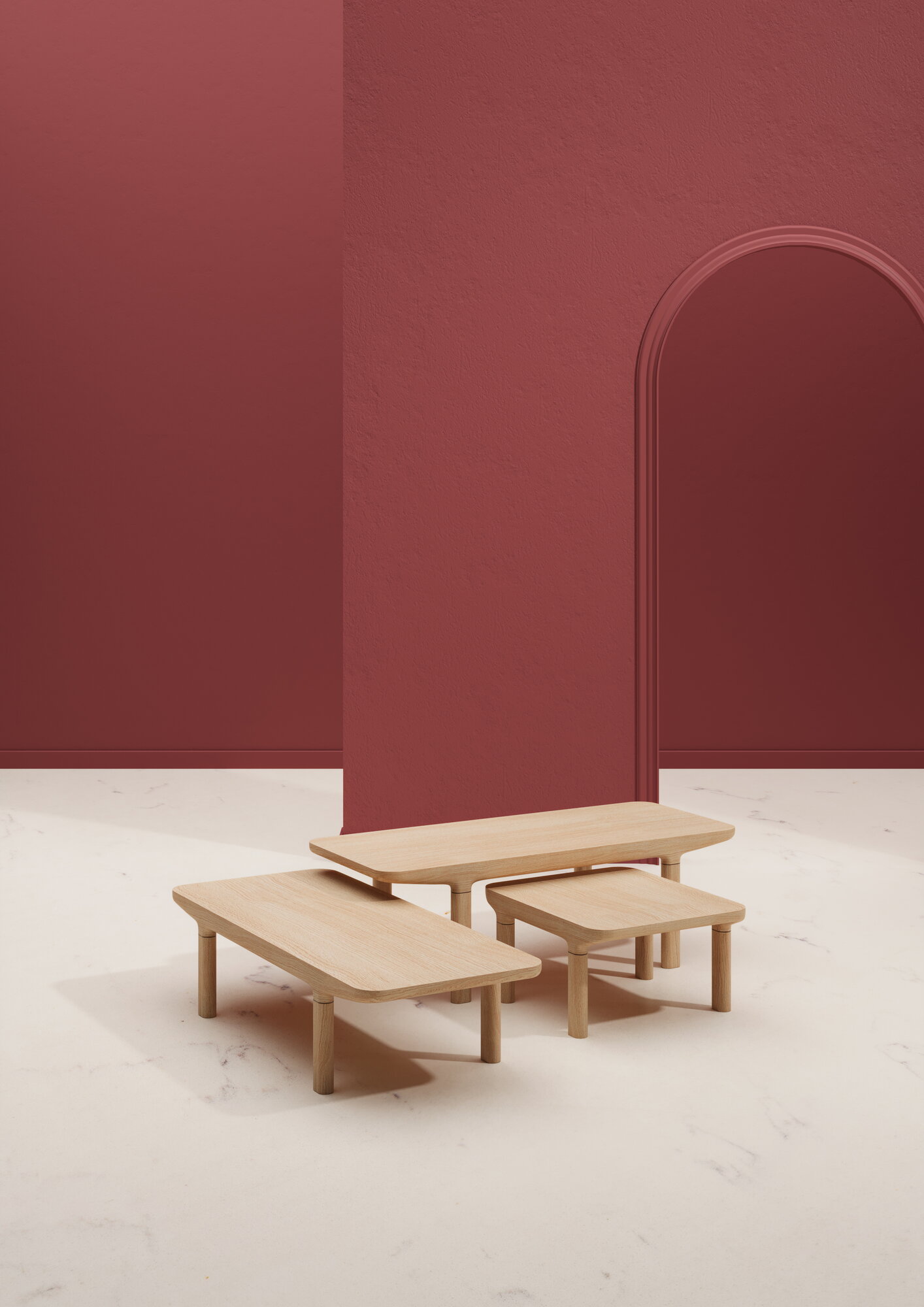 Hartô Camille S29 coffee table, natural oak | Finnish Design Shop