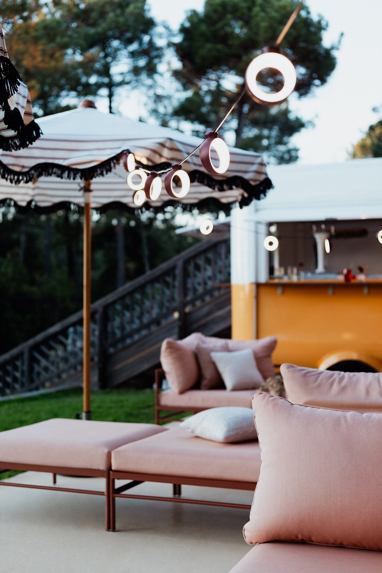 Fermob Rivage ottoman, cactus - cactus | Finnish Design Shop UK