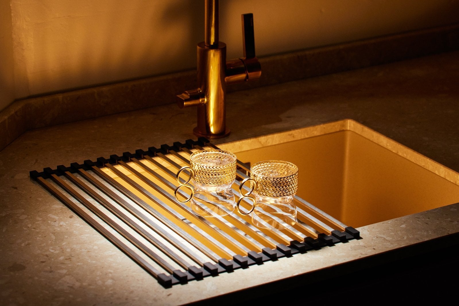 Happy Sinks dish drying rack, steel | Finnish Design Shop