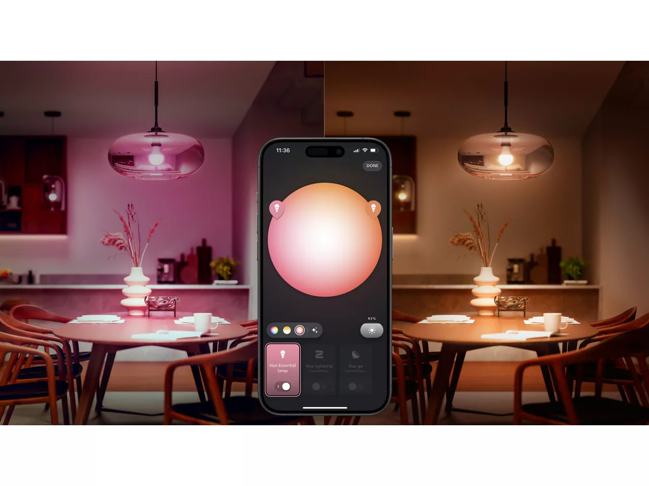 Philips Hue Essential smart bulb 8W A60 E27 806lm 2200-6500K | Finnish ...