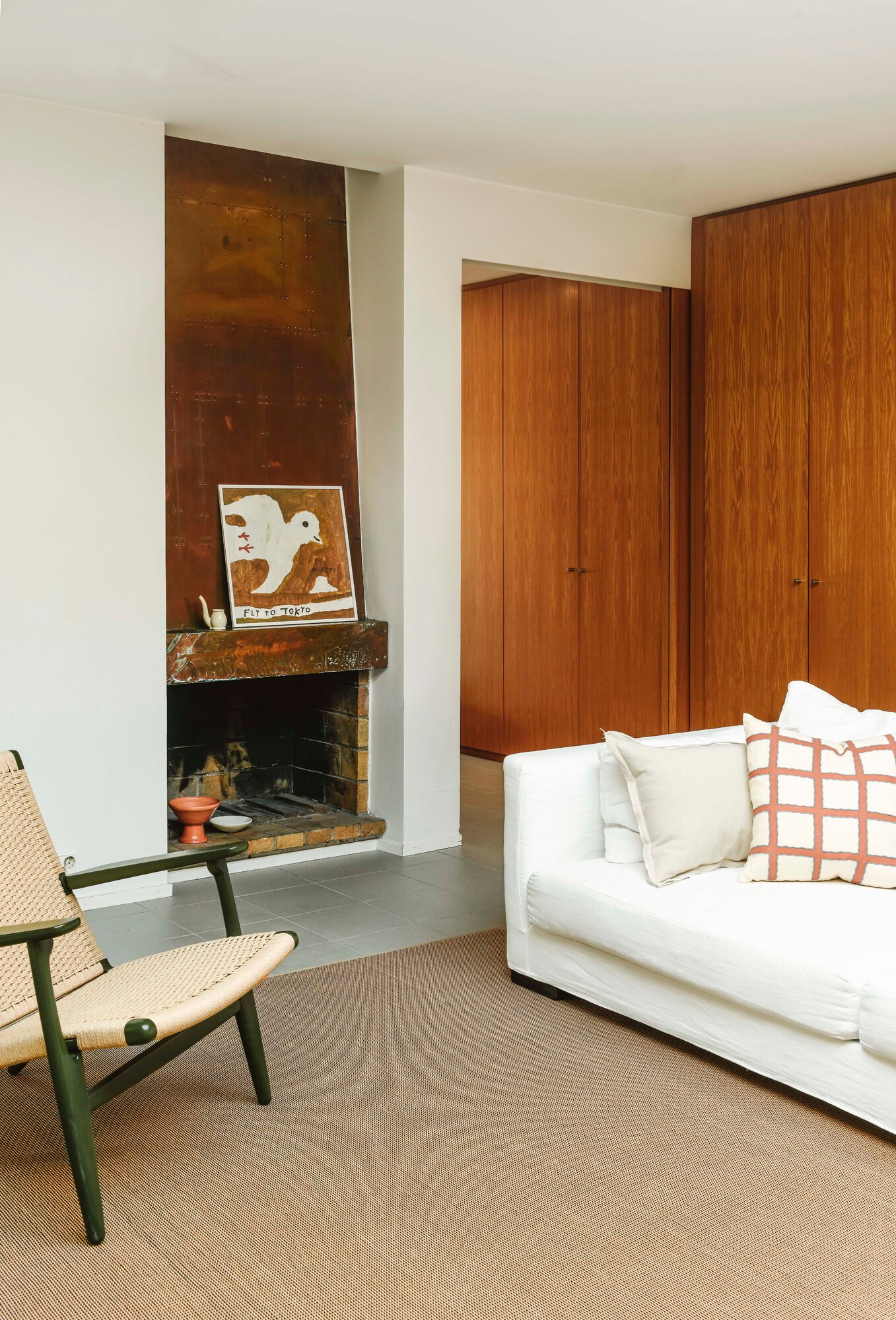 VM Carpet Havu rug, 79 natur - black | Finnish Design Shop